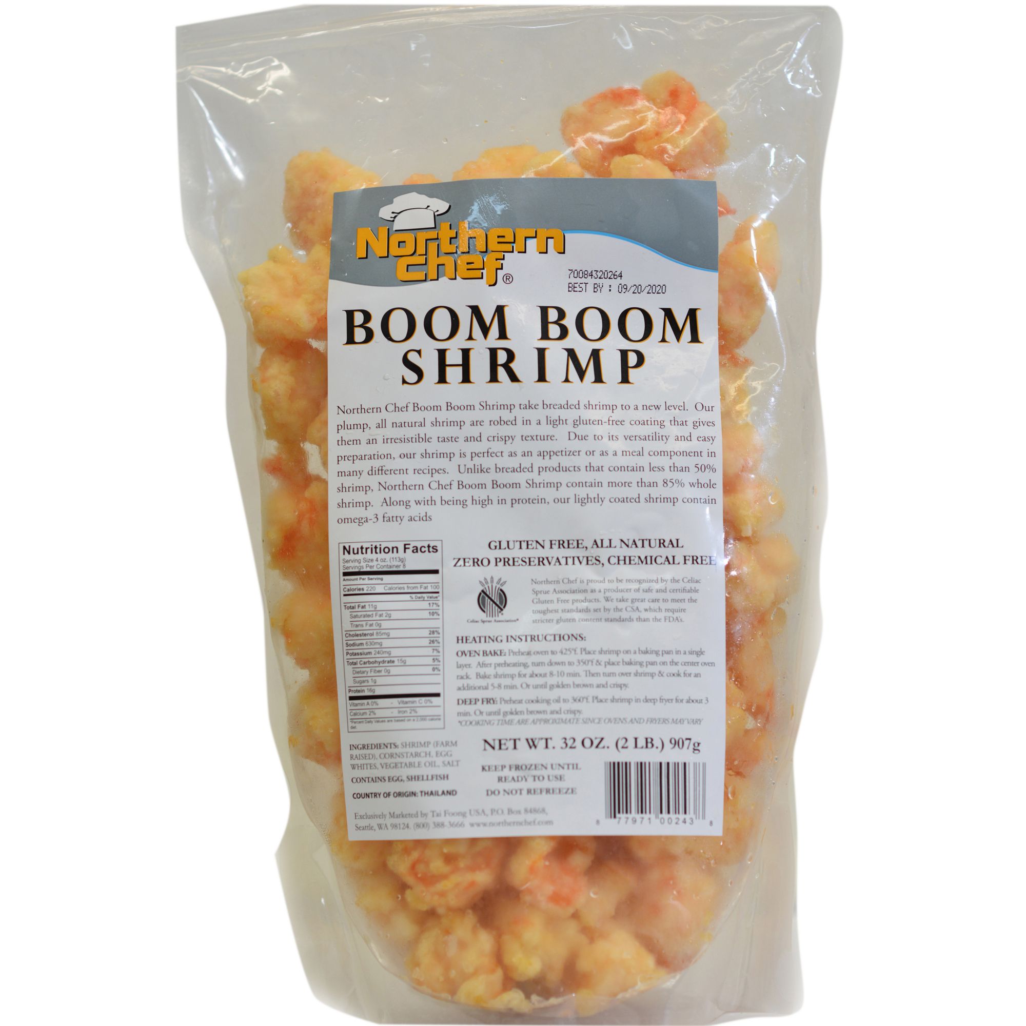 Northern Chef Boom Boom Shrimp, 2 lbs | BJ's Wholesale Club