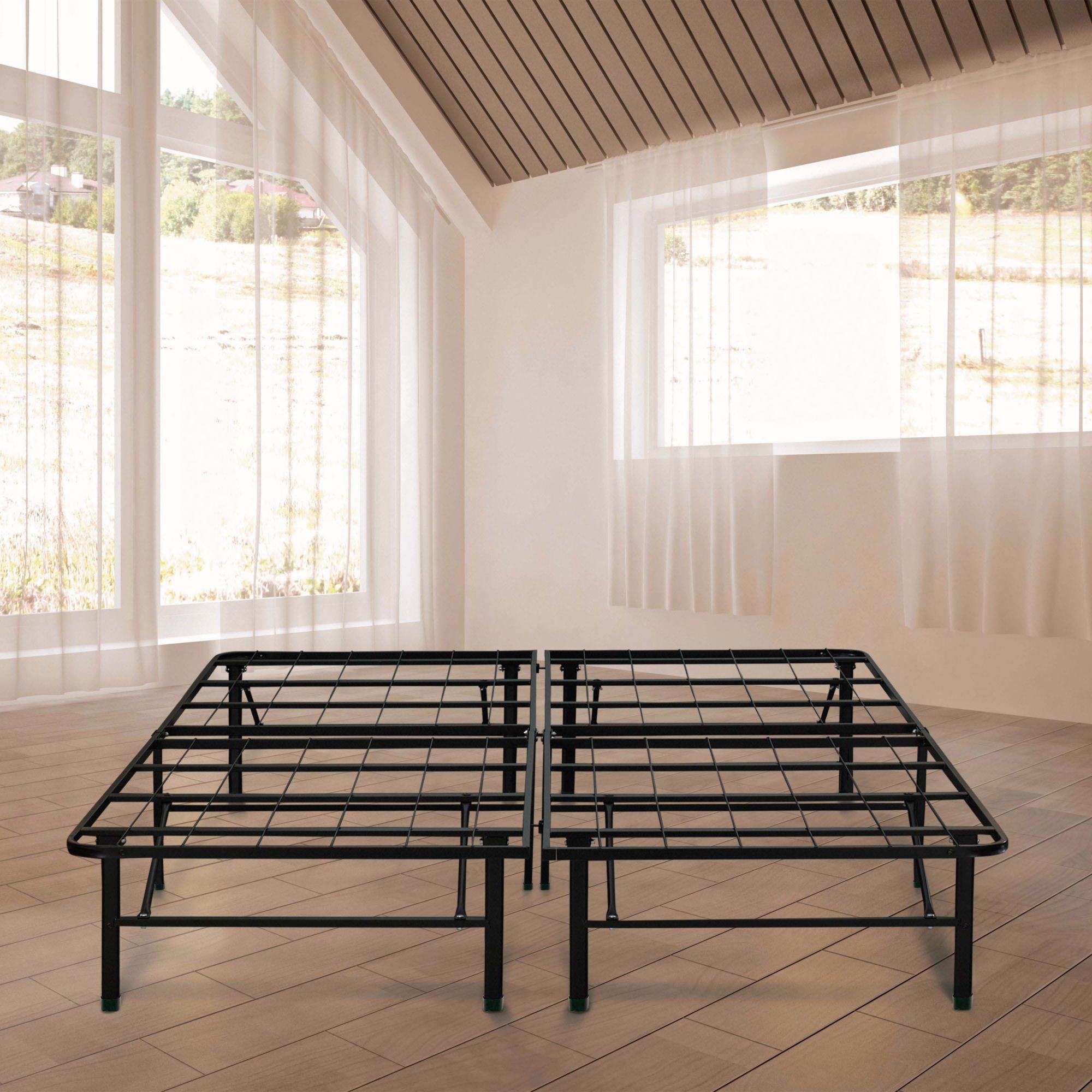 Contour Rest King 14 Metal Platform Bed Frame Black BJ s Wholesale Club