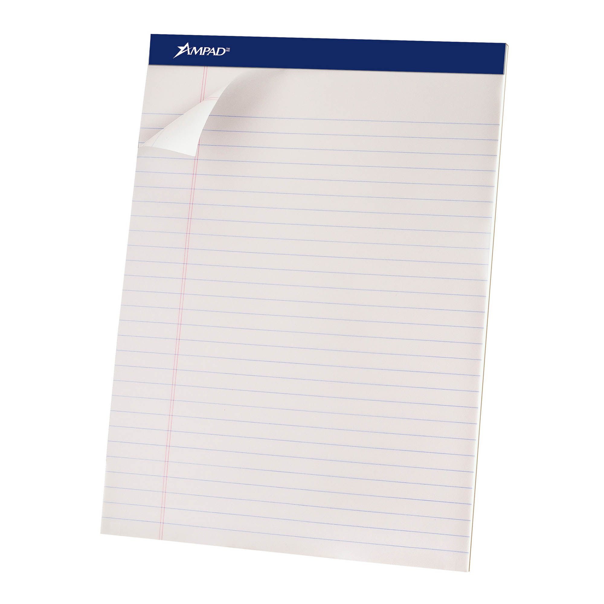 Ampad White Letter Perforated Wide-Ruled Pad, 50 Sheets | BJ's ...