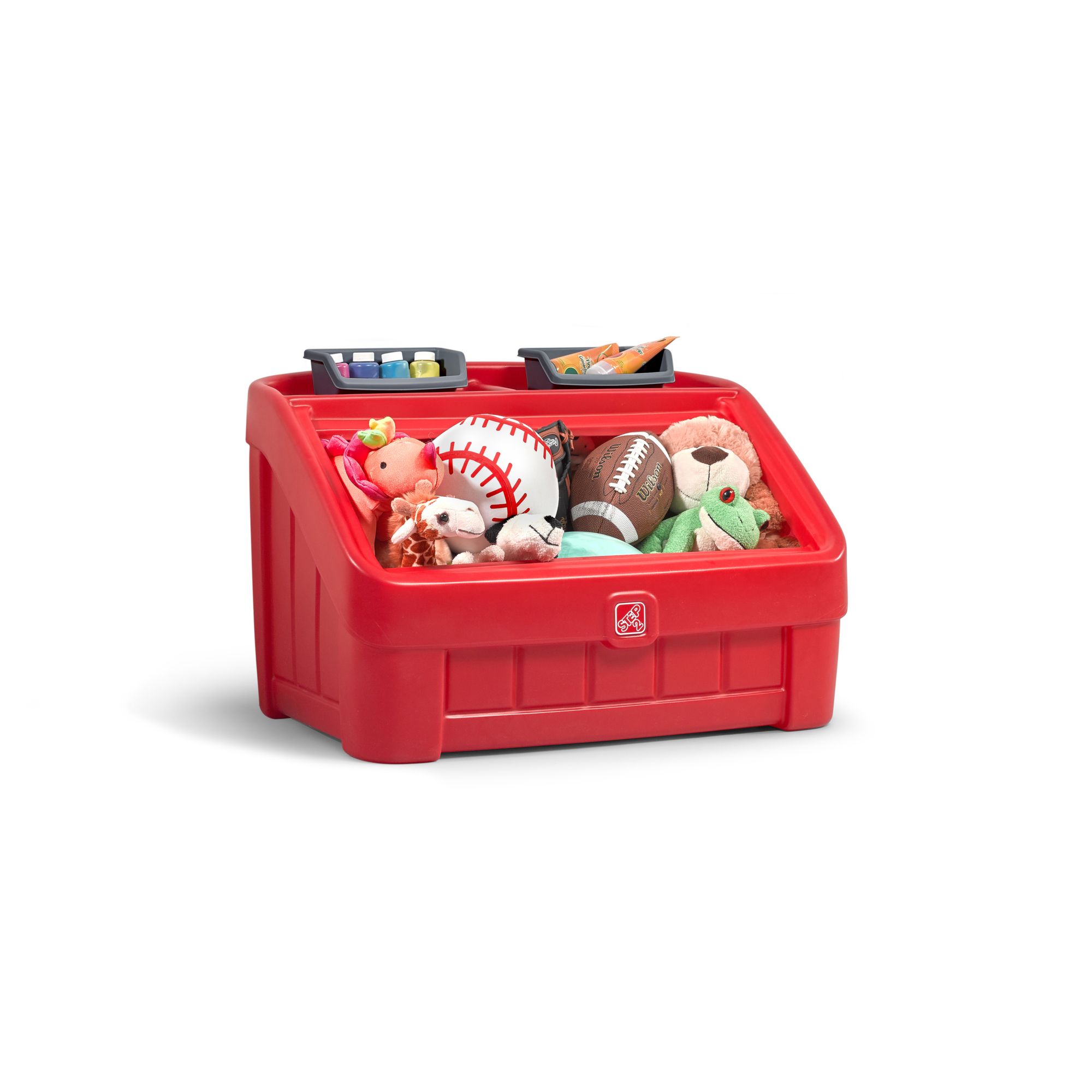 Step2 2-in-1 Toy Box & Art Lid - Red - BJs WholeSale Club