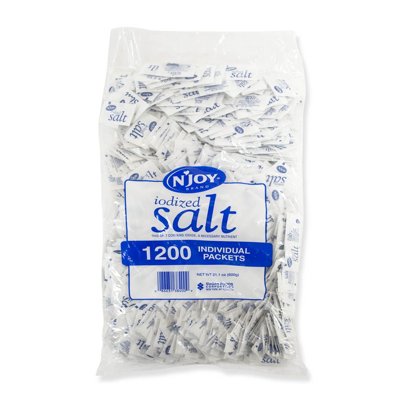 N'joy Salt Packets, 15 pk./1,200 ct. | BJ's Wholesale Club