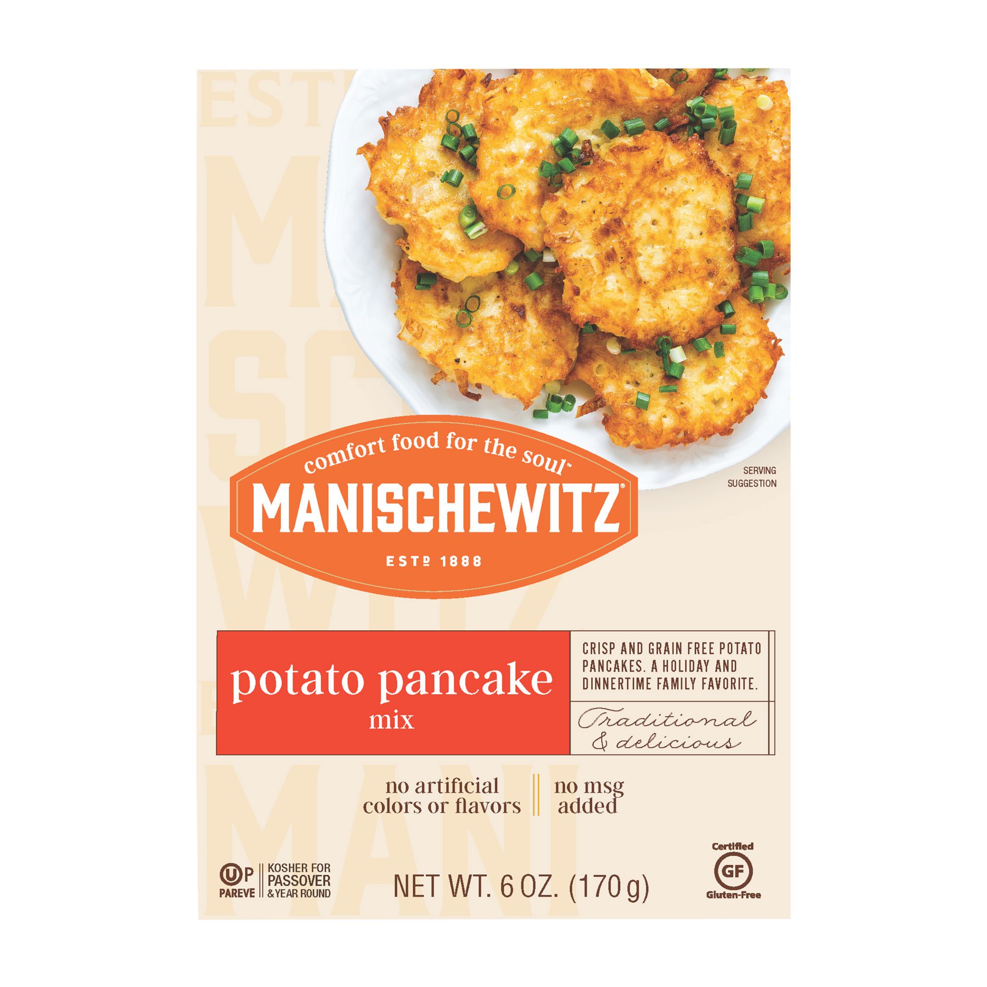 Manischewitz Potato Pancake Mix, 4 pk. | BJ's Wholesale Club