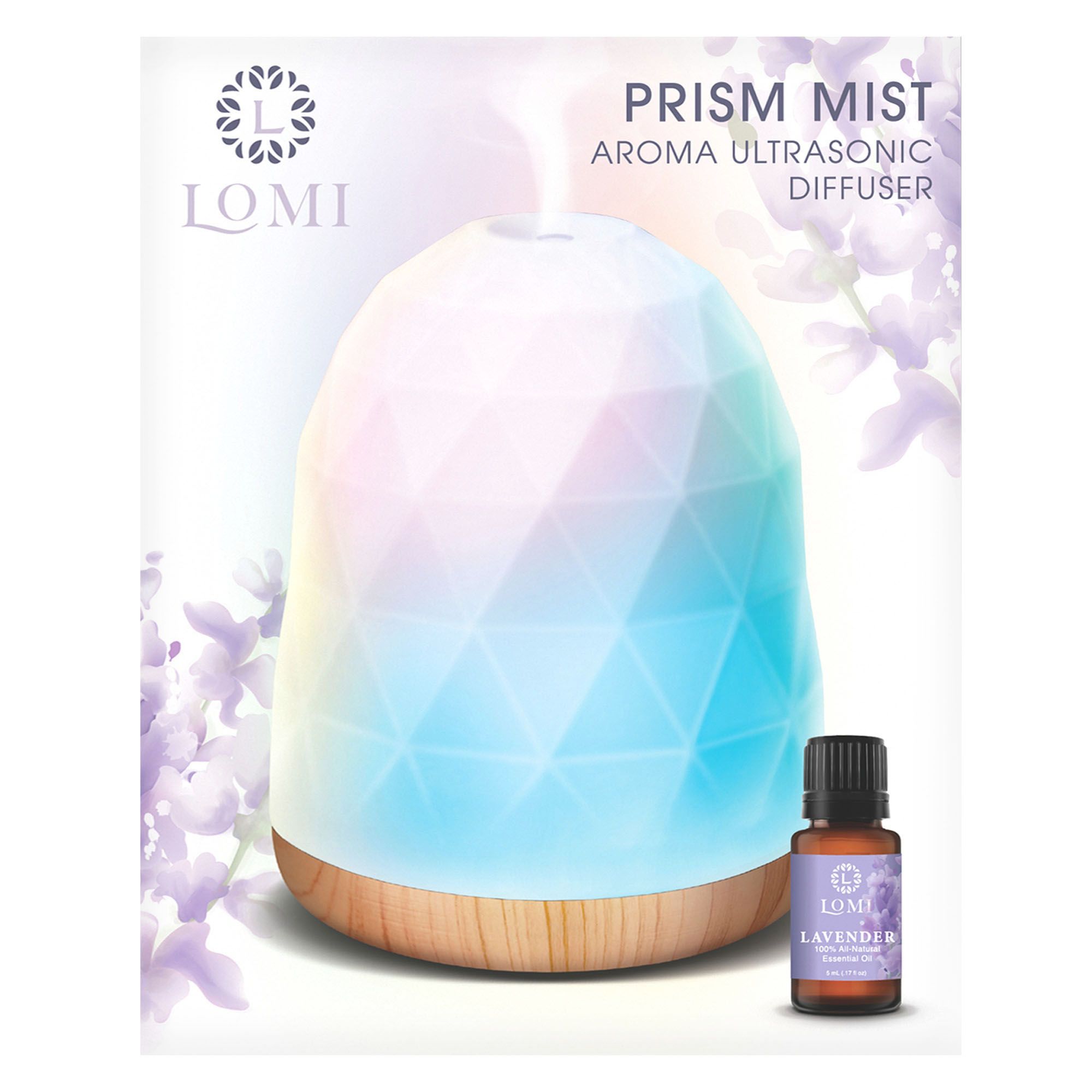 Lomi Prism Mist Aroma Ultrasonic Diffuser | BJ's Wholesale Club