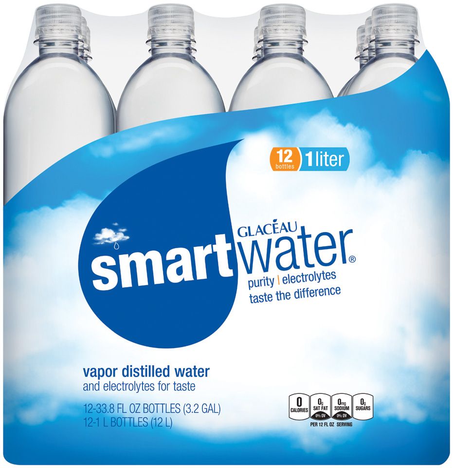 Glaceau Smart Water, 12 pk./1L | BJ's Wholesale Club