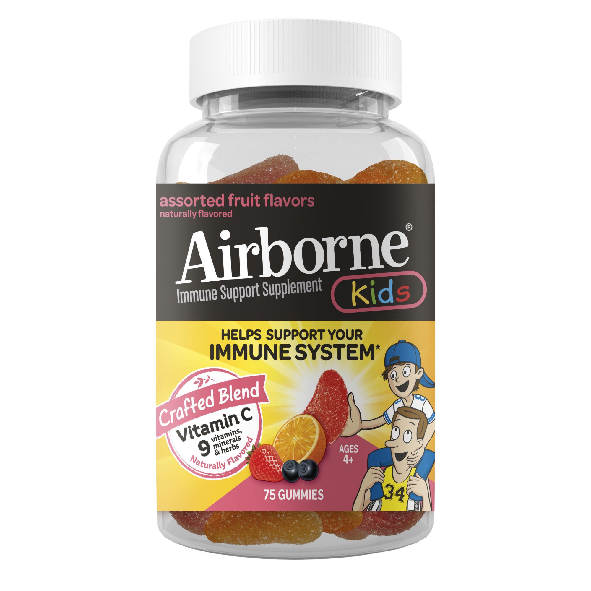 Airborne Kids Immune Support Gummies, 75 ct. | BJ's Wholesale Club