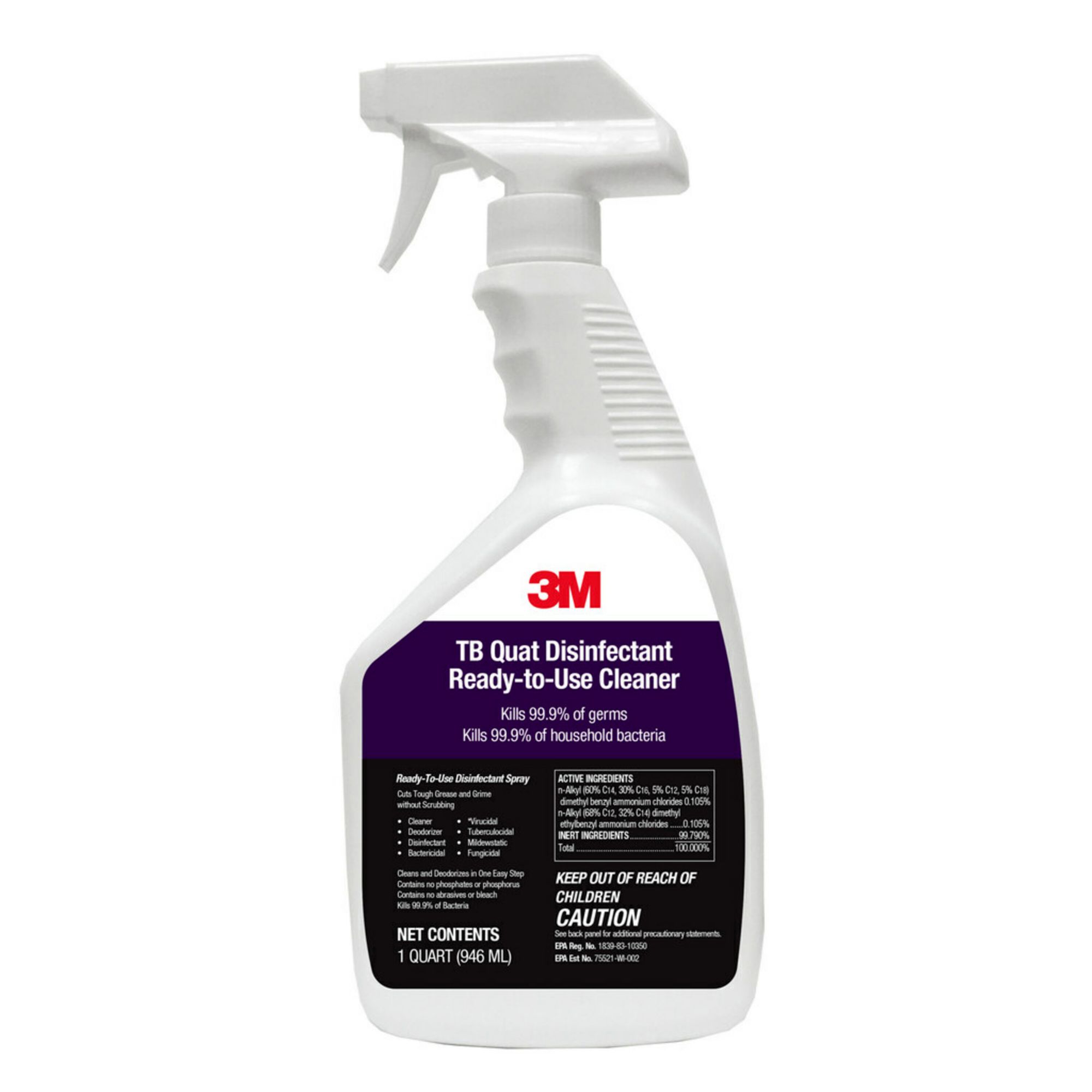 3M TB Quat Disinfectant Cleaner, 32 oz. | BJ's Wholesale Club