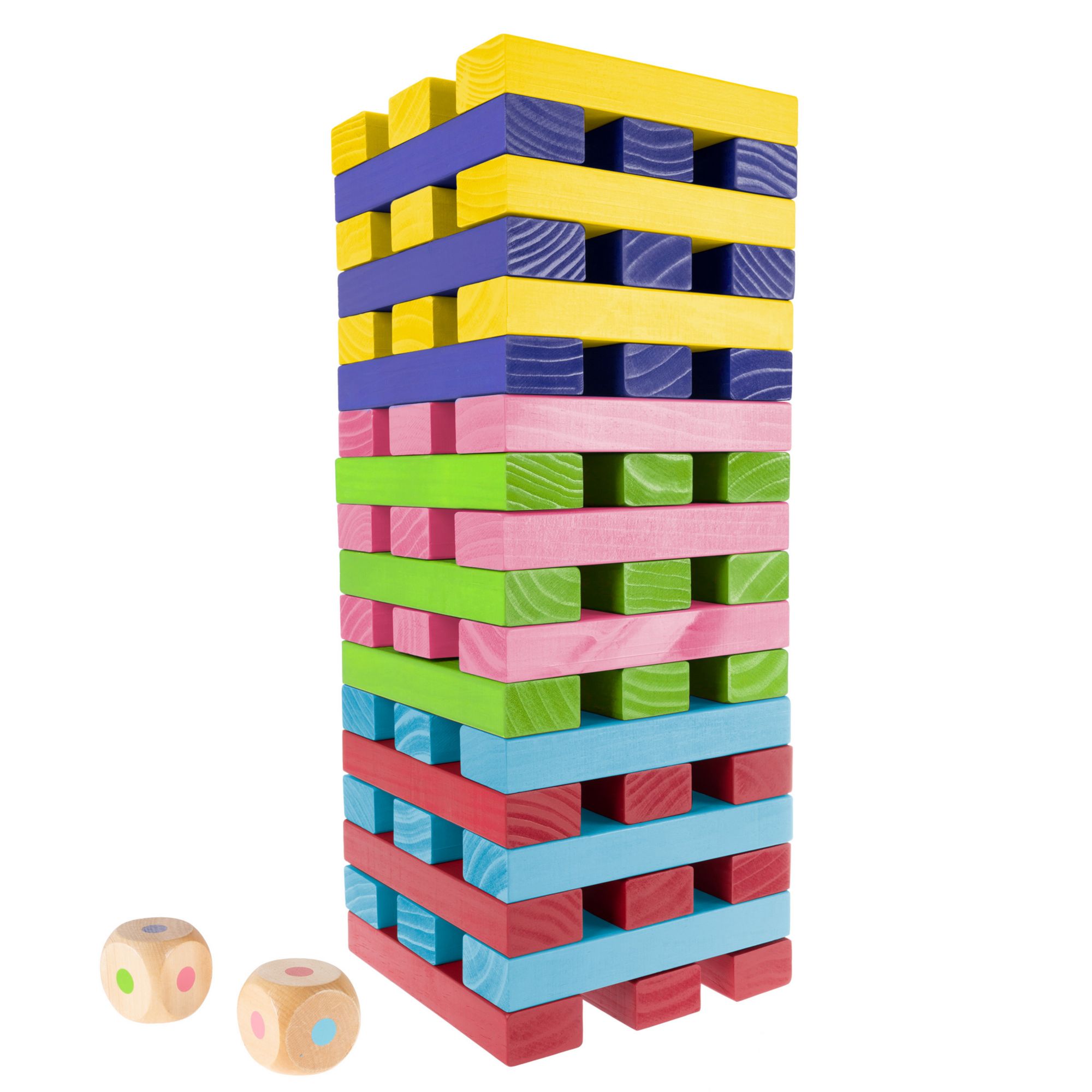 Toy block tower store