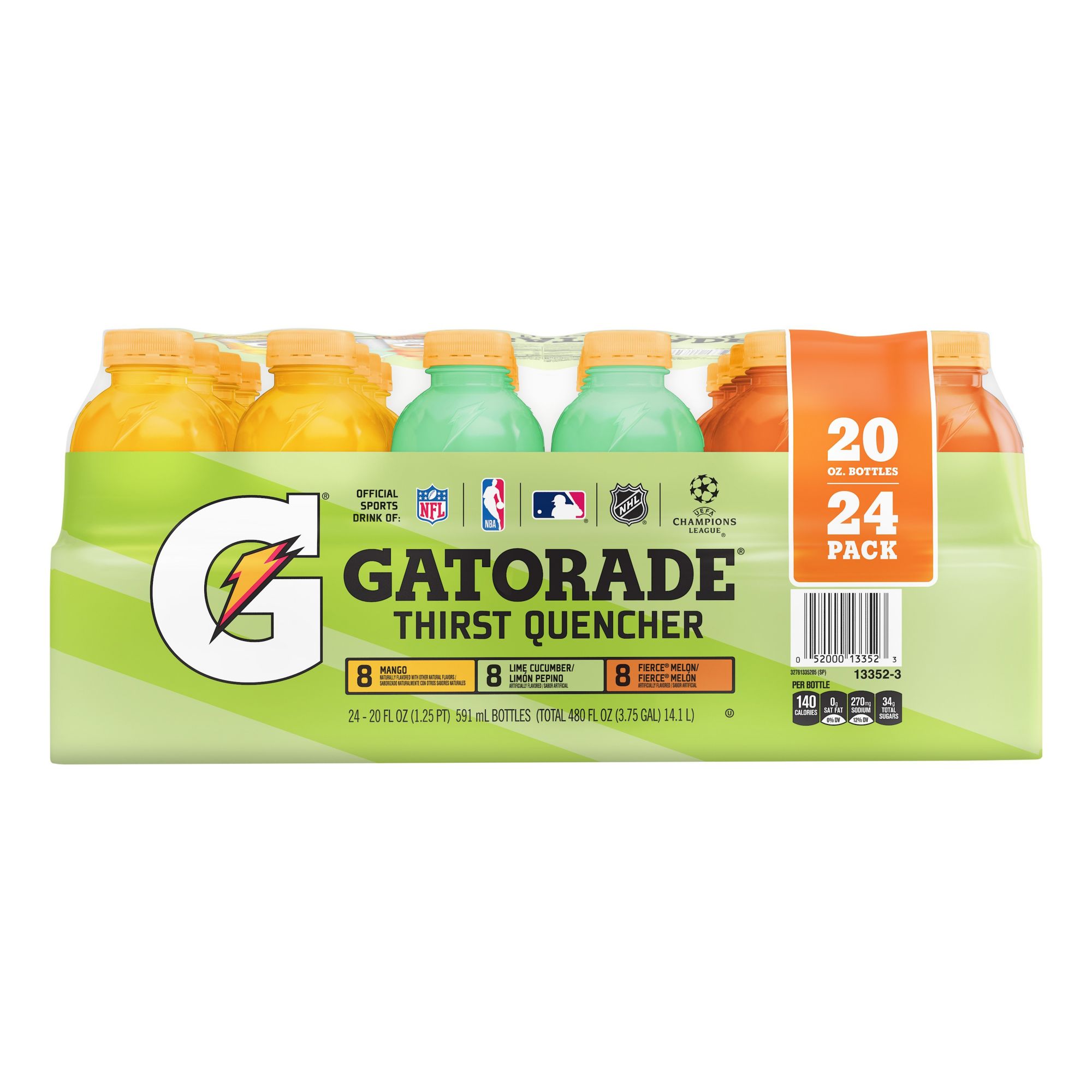 Gatorade Variety Pack, 24 pk./20 fl. oz. | BJ's Wholesale Club