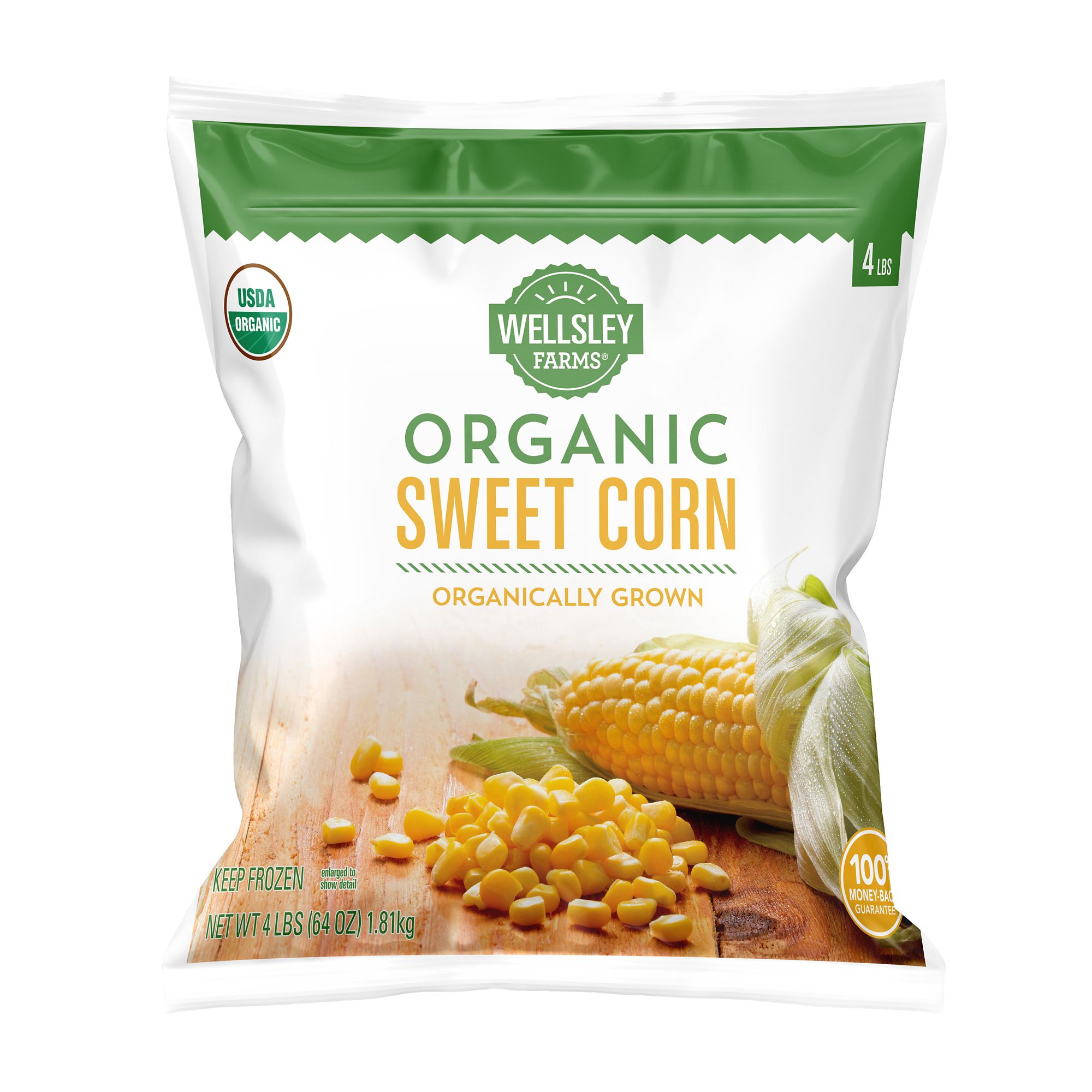 Wellsley Farms Frozen Organic Corn, 64 oz. | BJ's Wholesale Club