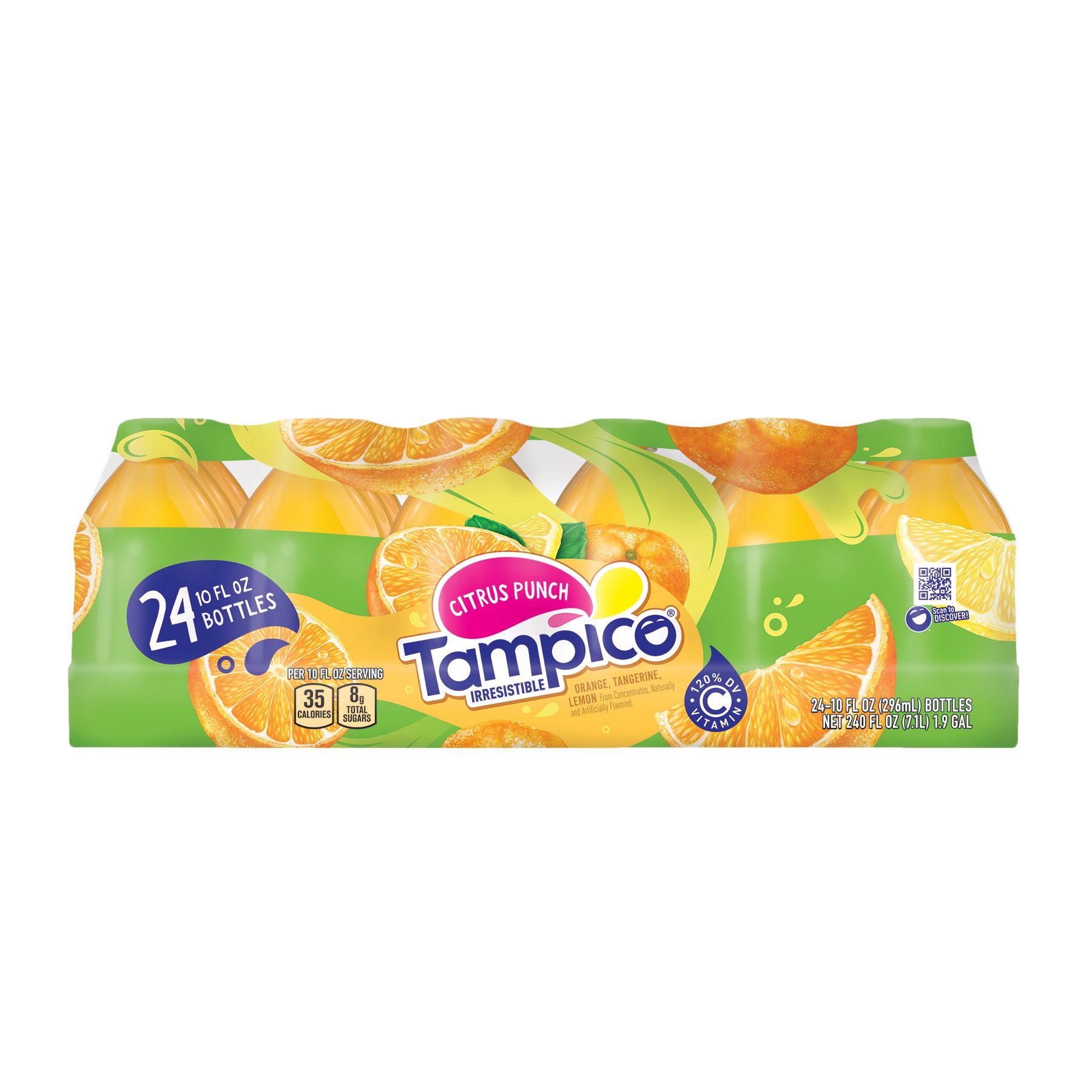 Tampico Citrus Punch Orange Tangerine Lemon Juice Drink, 24 ct./10 fl ...