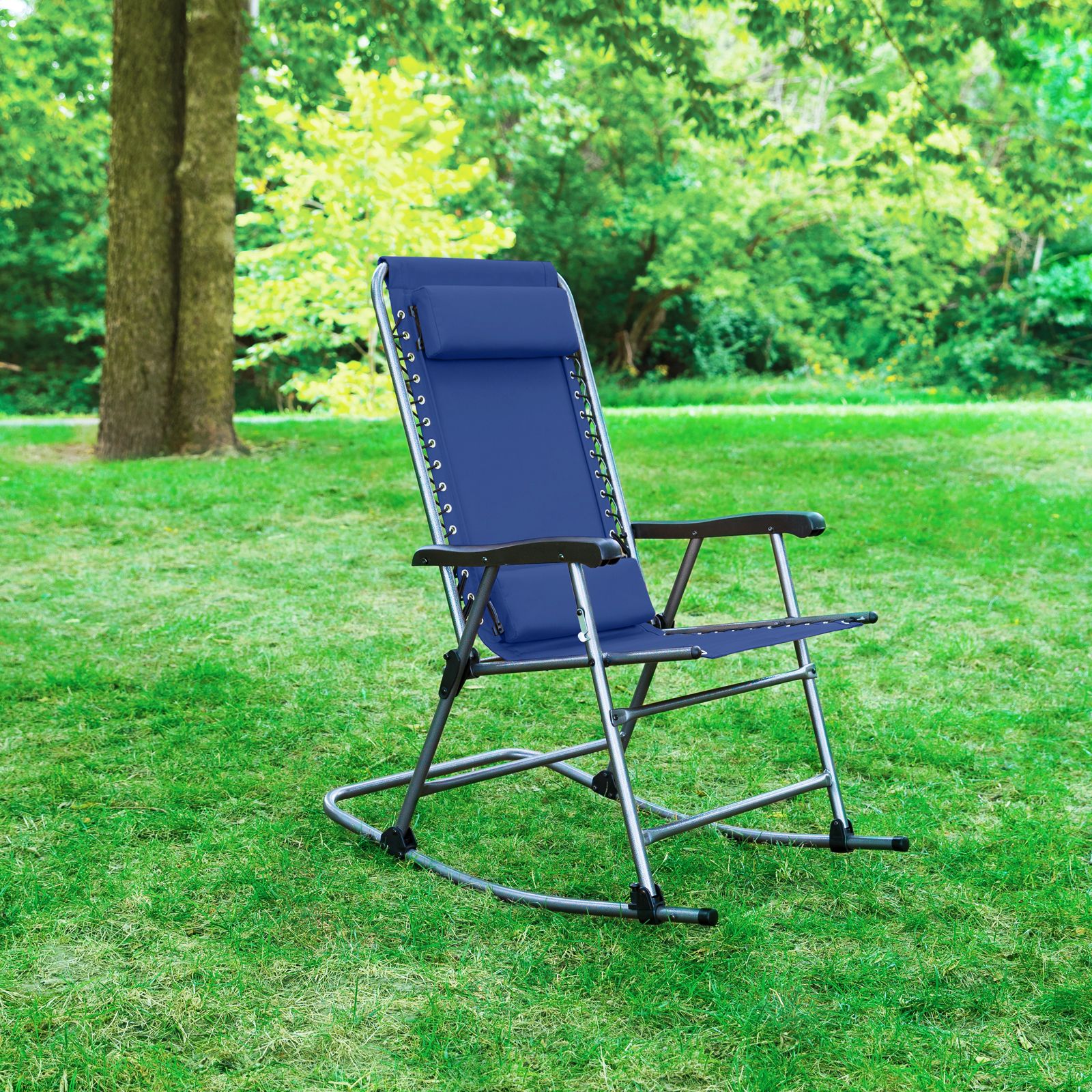 Berkley Jensen Deluxe Rocking Chair - Navy | BJ's Wholesale Club