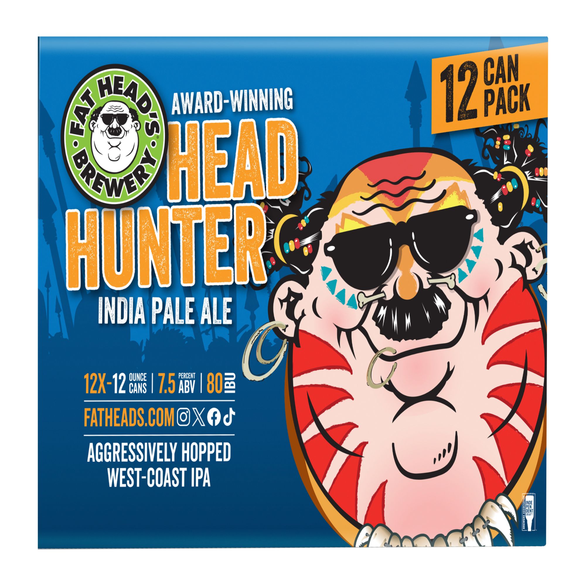 Fat Heads Head Hunter IPA Cans, 12 pk./12 oz. | BJ's Wholesale Club