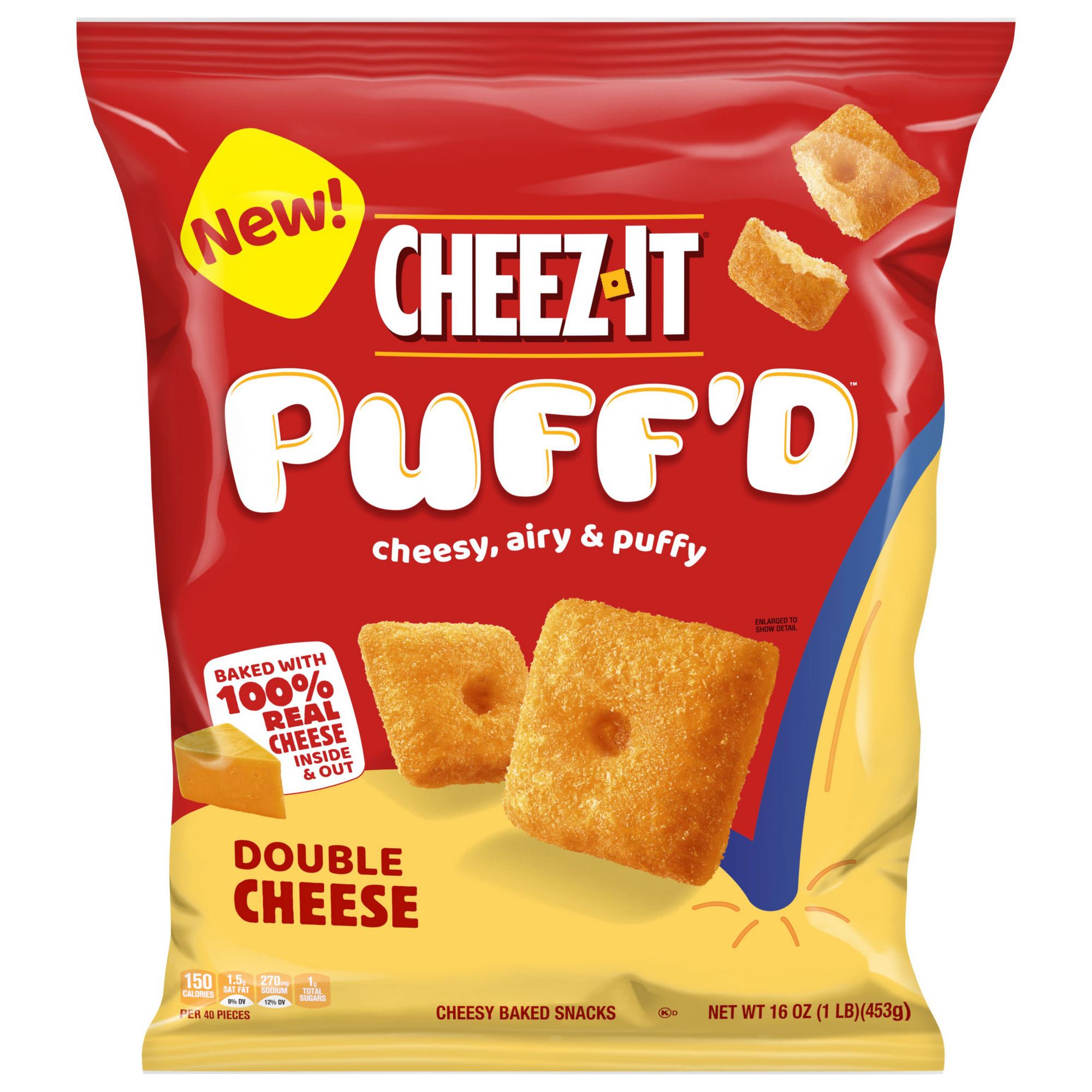 Cheez-It Puff'd Cheesy Baked snacks, 16 oz. | BJ's Wholesale Club