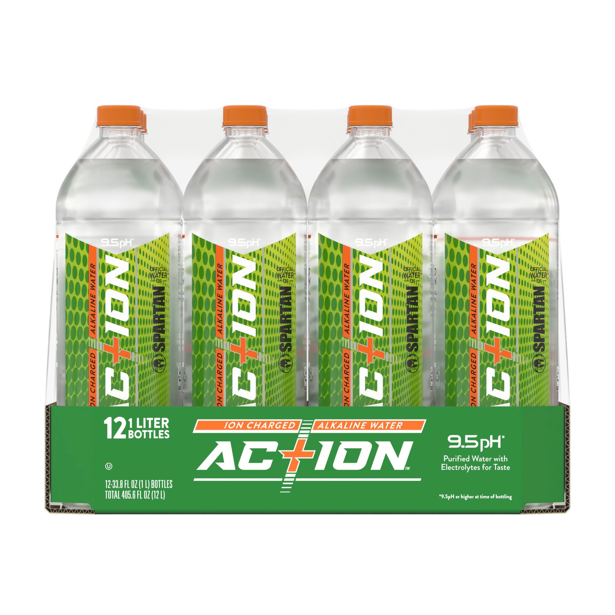 AC+ION, Ion Charged Alkaline Water Bottle, 12 ct./1L | BJ's Wholesale Club