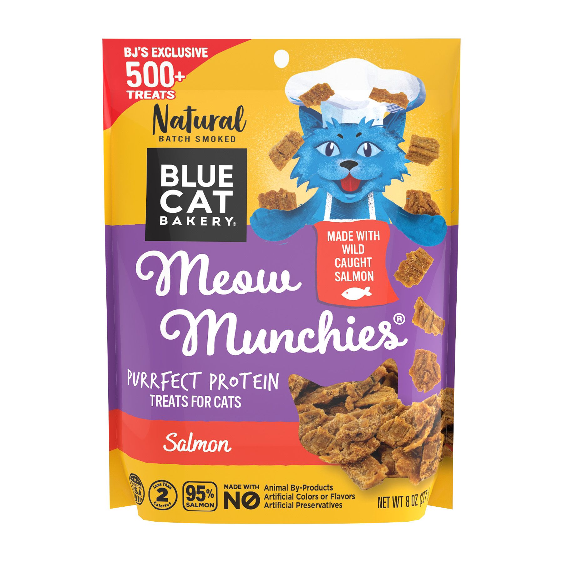 Blue Cat Bakery Meow Munchies Salmon Cat Treats, 8 oz. | BJ's Wholesale ...