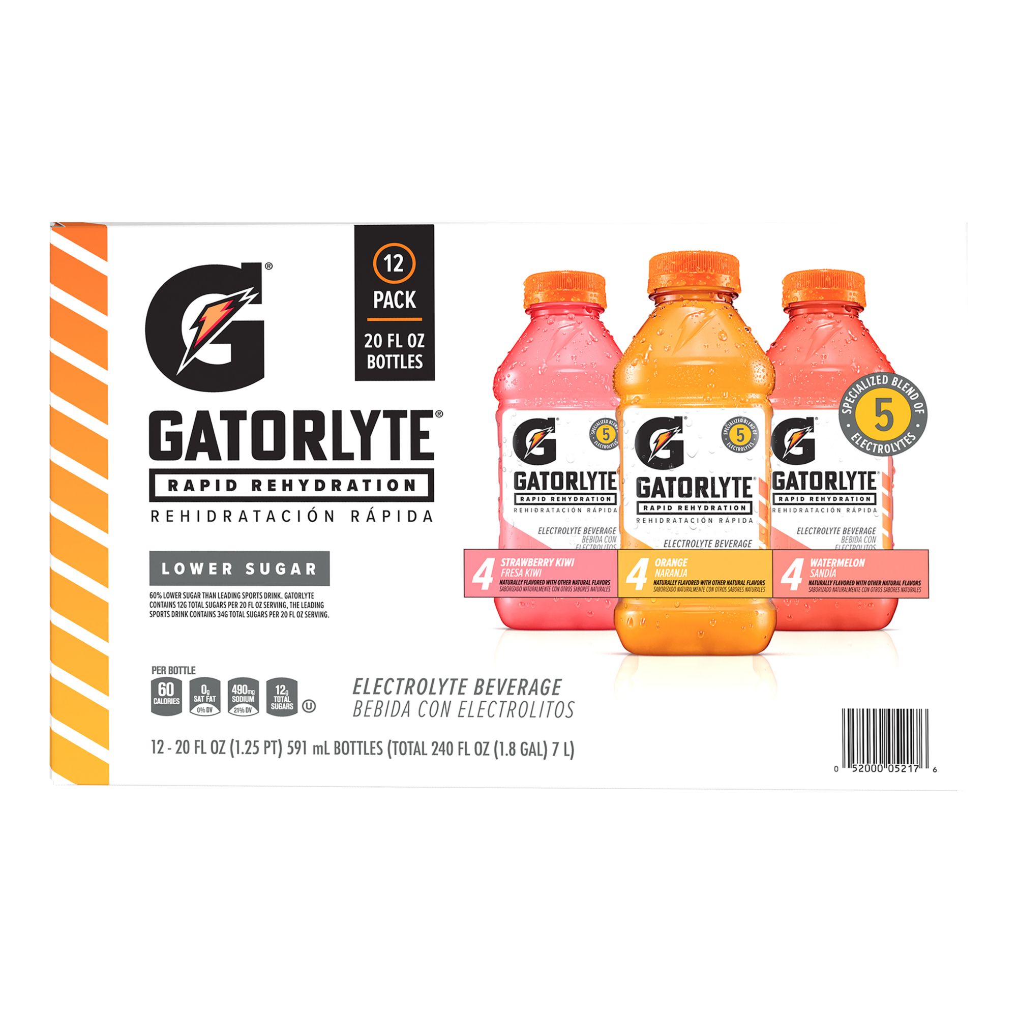 Electrolyte Gatorade Gatorade No Sugar Electrolyte Drink Blue Bolt