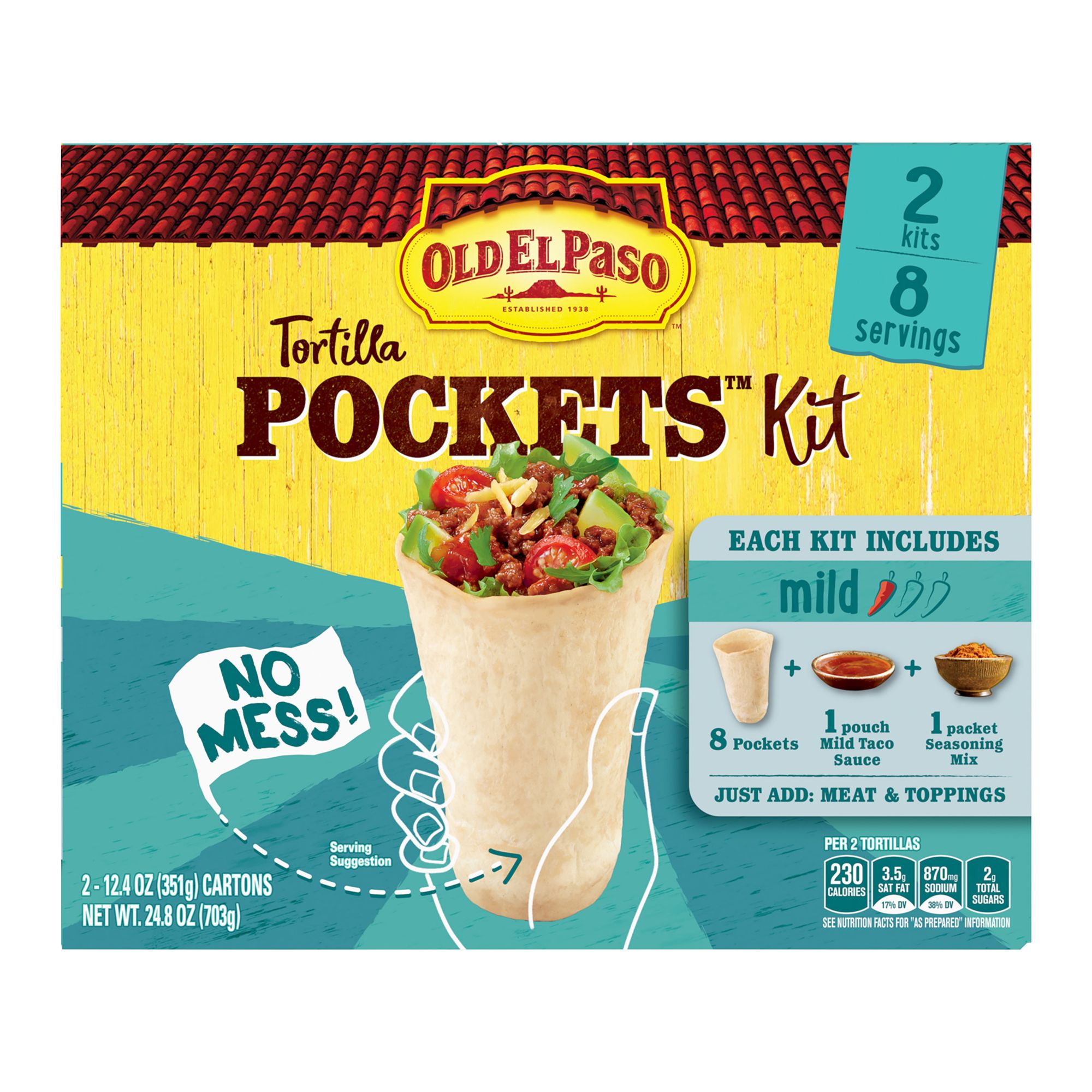 Old El Paso Tortilla Pockets Kit, 2 pk. | BJ's Wholesale Club