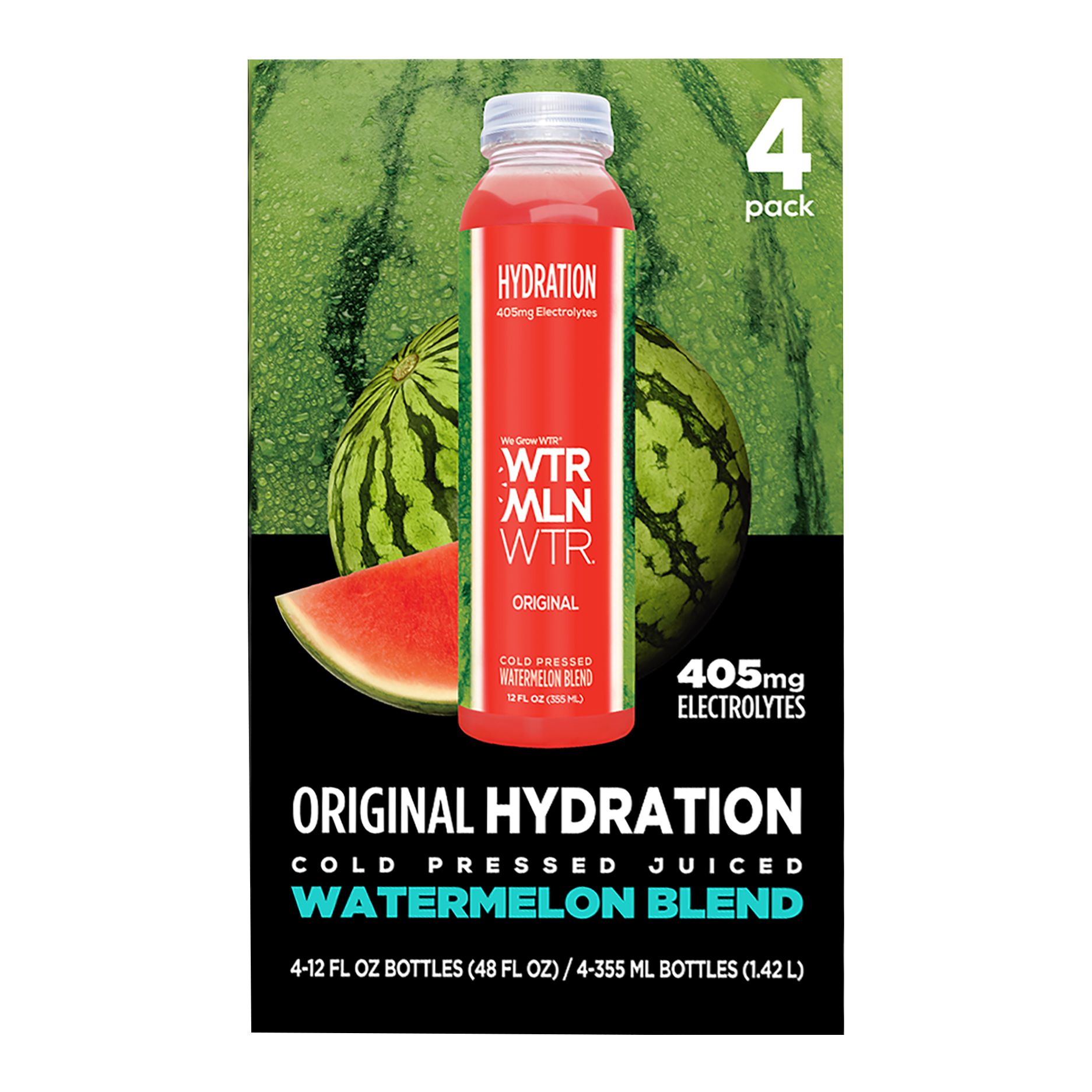 WTRMLN WTR Cold Pressed Watermelon Blend, 4 pk./12 oz. | BJ's Wholesale Club