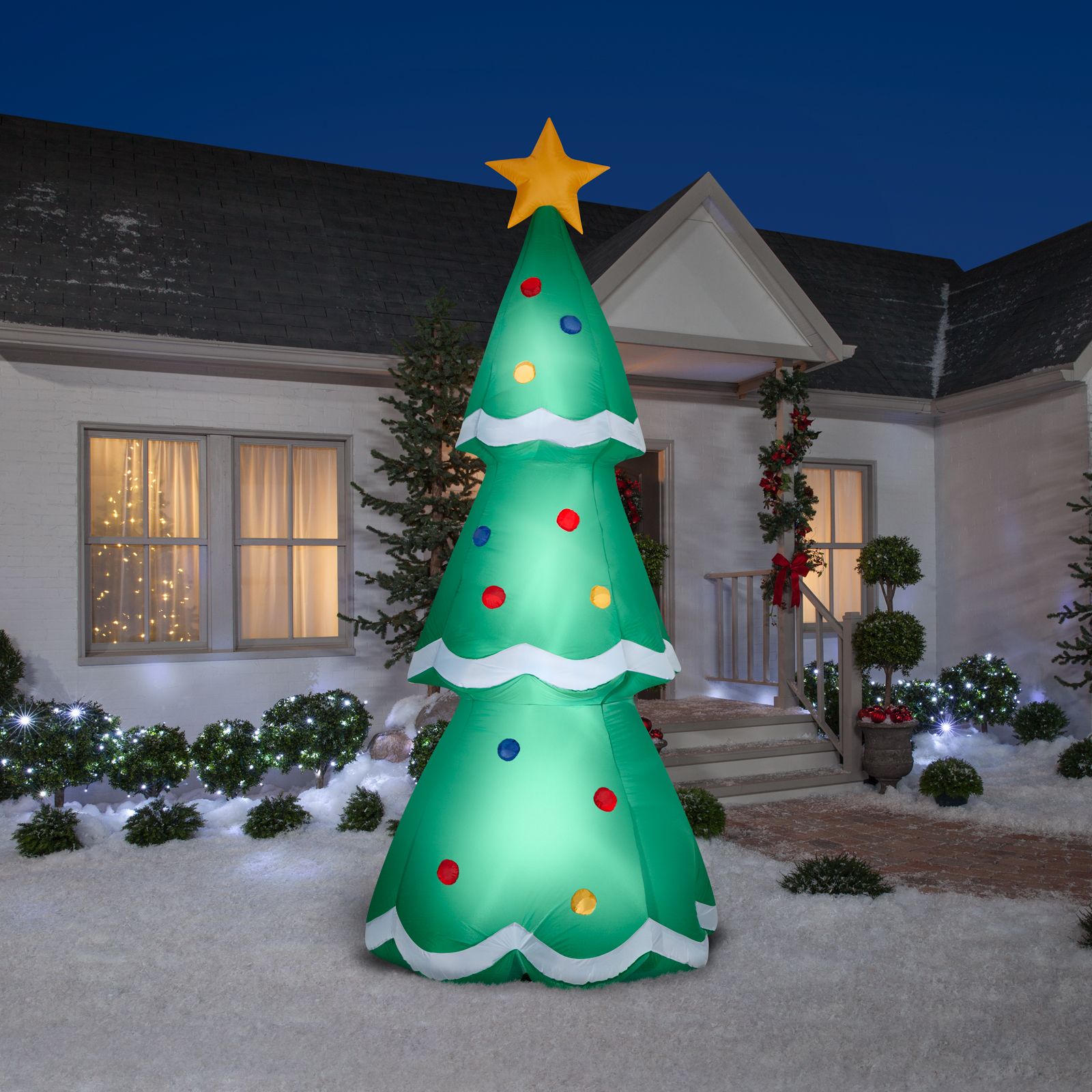 Gemmy 11' Airblown Inflatable Christmas Tree | BJ's Wholesale Club