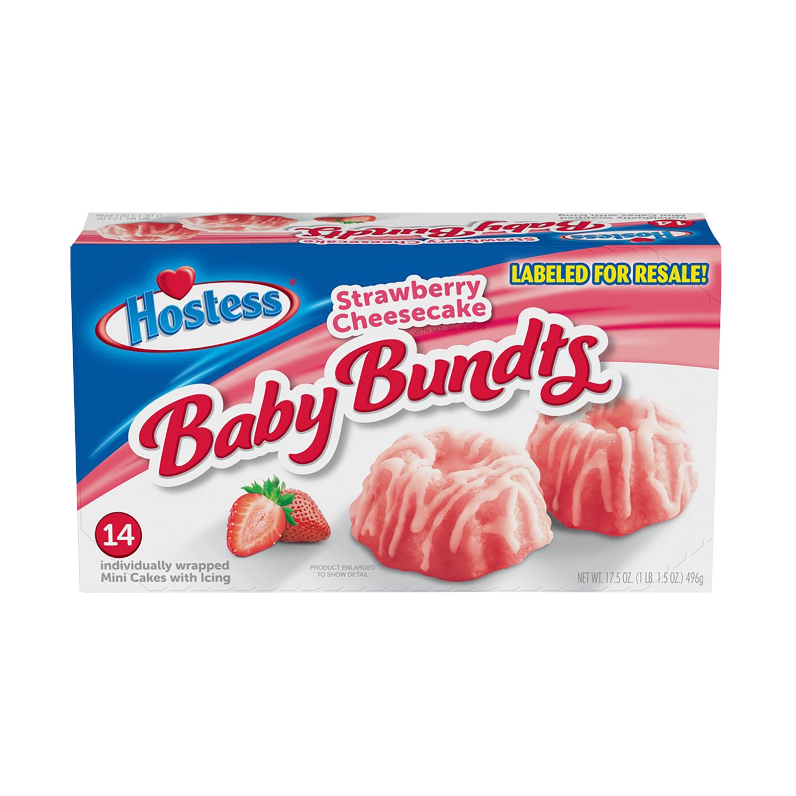 Hostess Strawberry Cheesecake Baby Bundts, 14 pk. | BJ's Wholesale Club