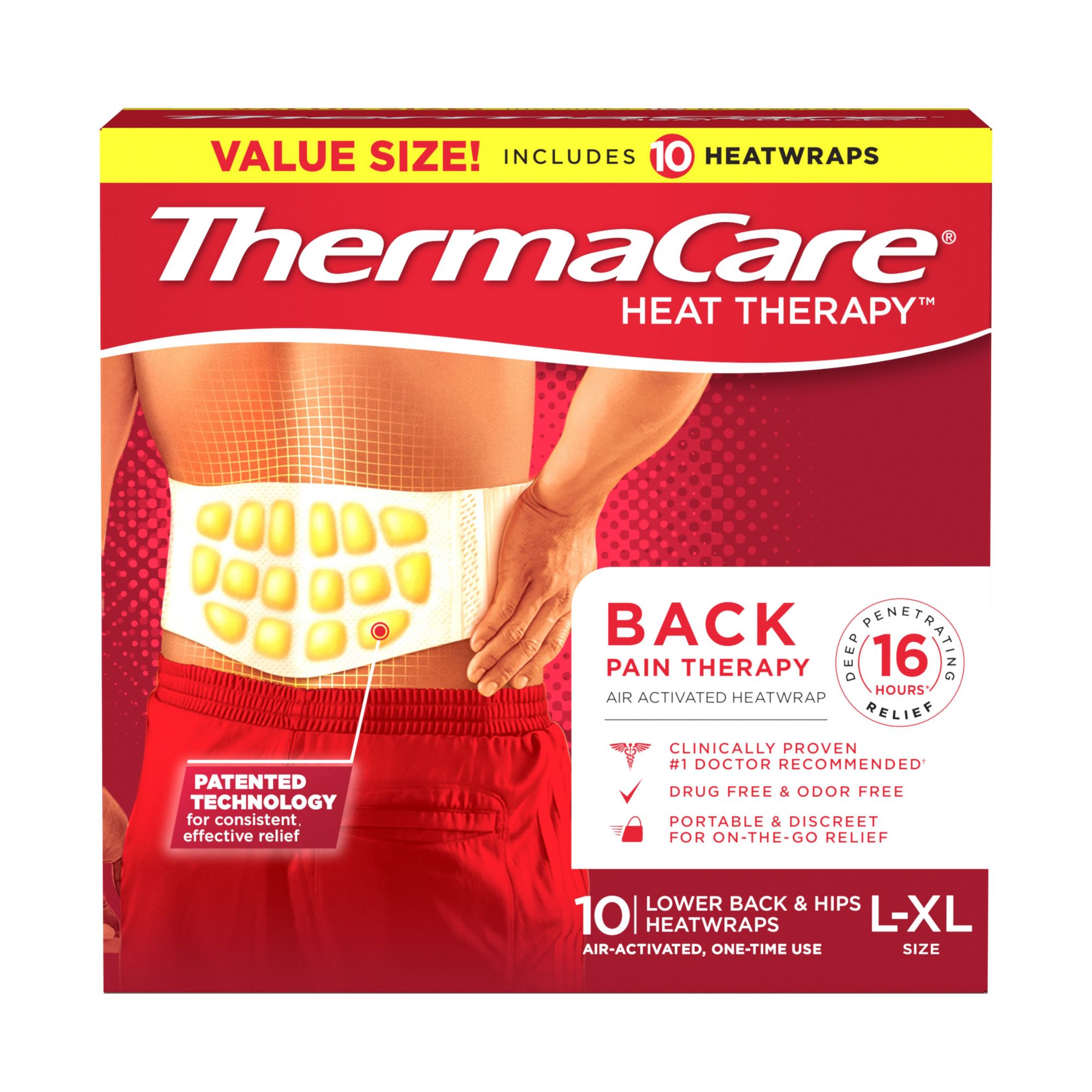 Lower back heating pad store