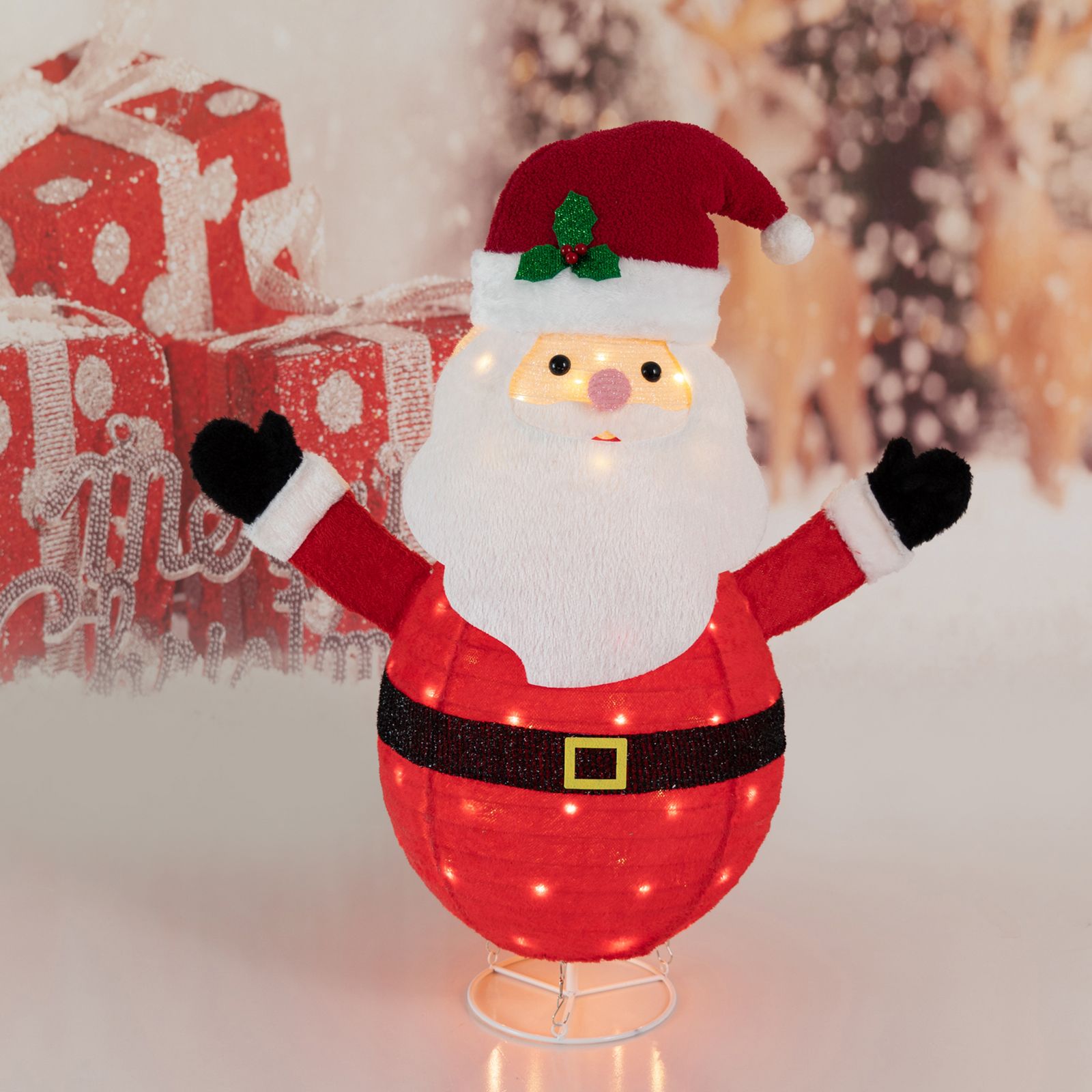 Berkley Jensen 35" Collapsible Santa Lawn Ornament | BJ's Wholesale Club