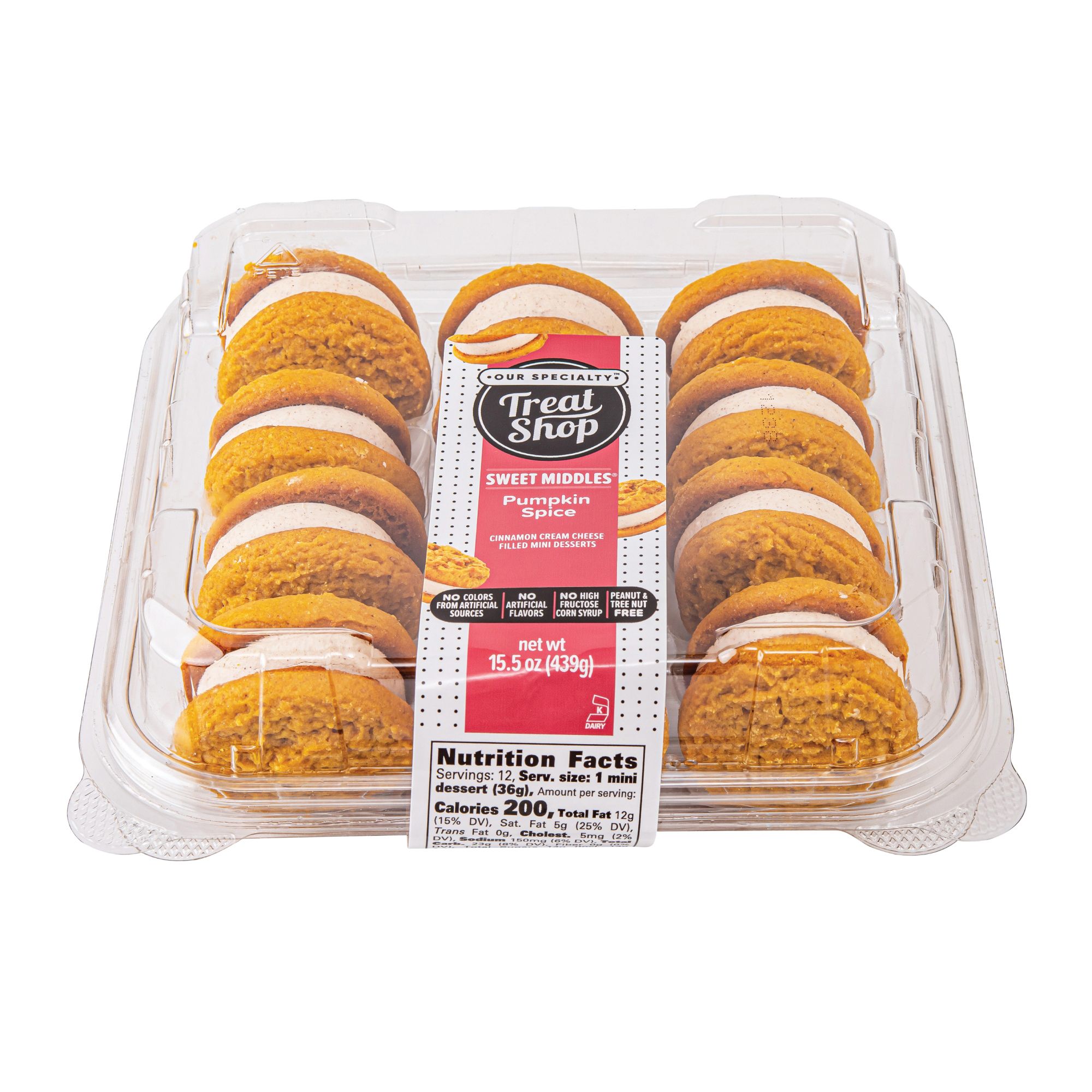 Pumpkin Spice Sweet Middles Baked Cookies, 12 ct. | BJ's Wholesale Club