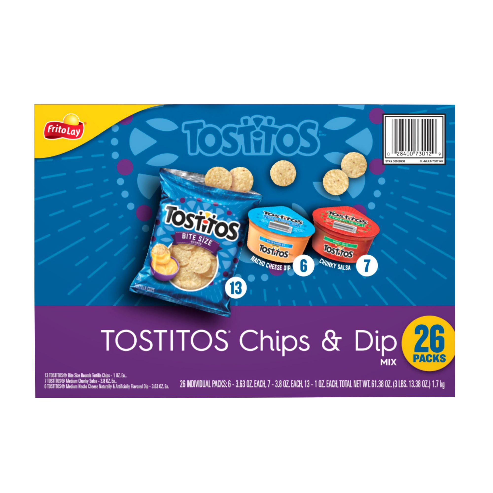 Tostitos Mix Tortilla Chips Queso and Salsa Variety Pack BJ s Wholesale Club
