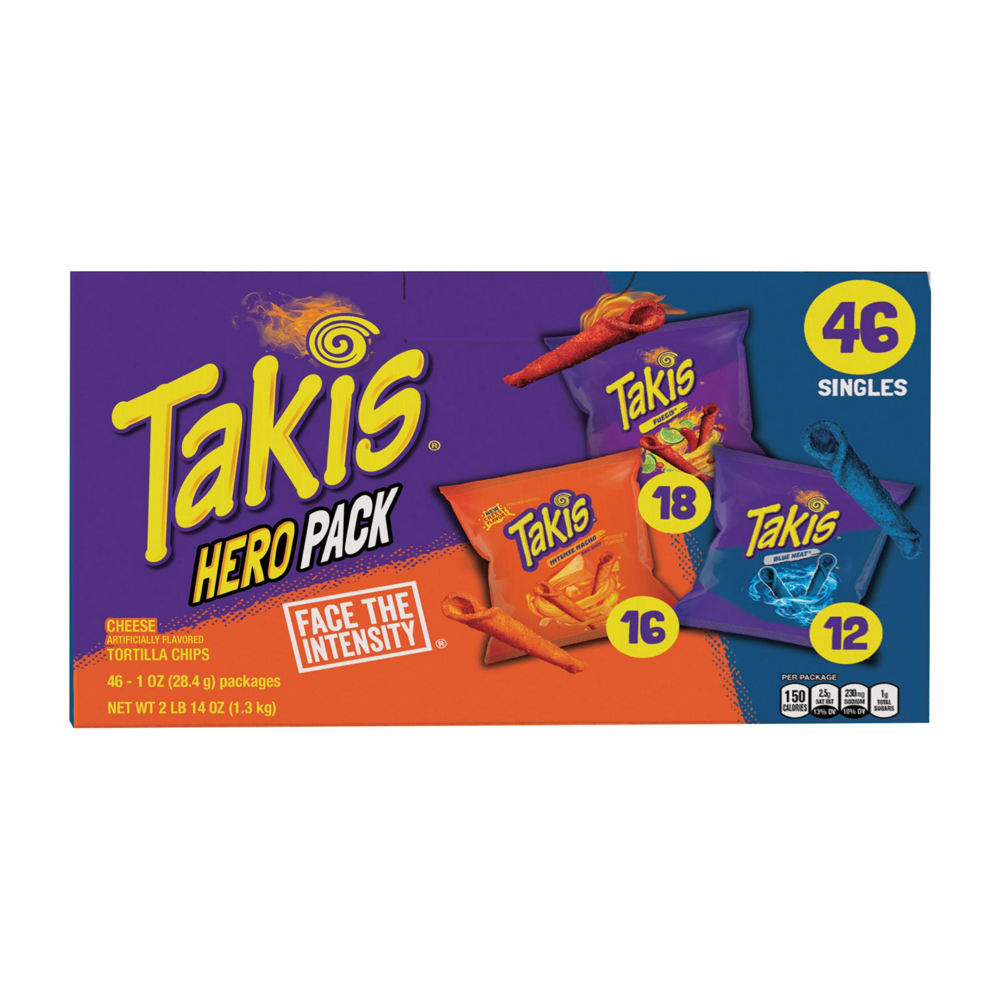 Takis Rolled Hero Tortilla Chips Variety Pack, 46 ct./1 oz. | BJ's ...