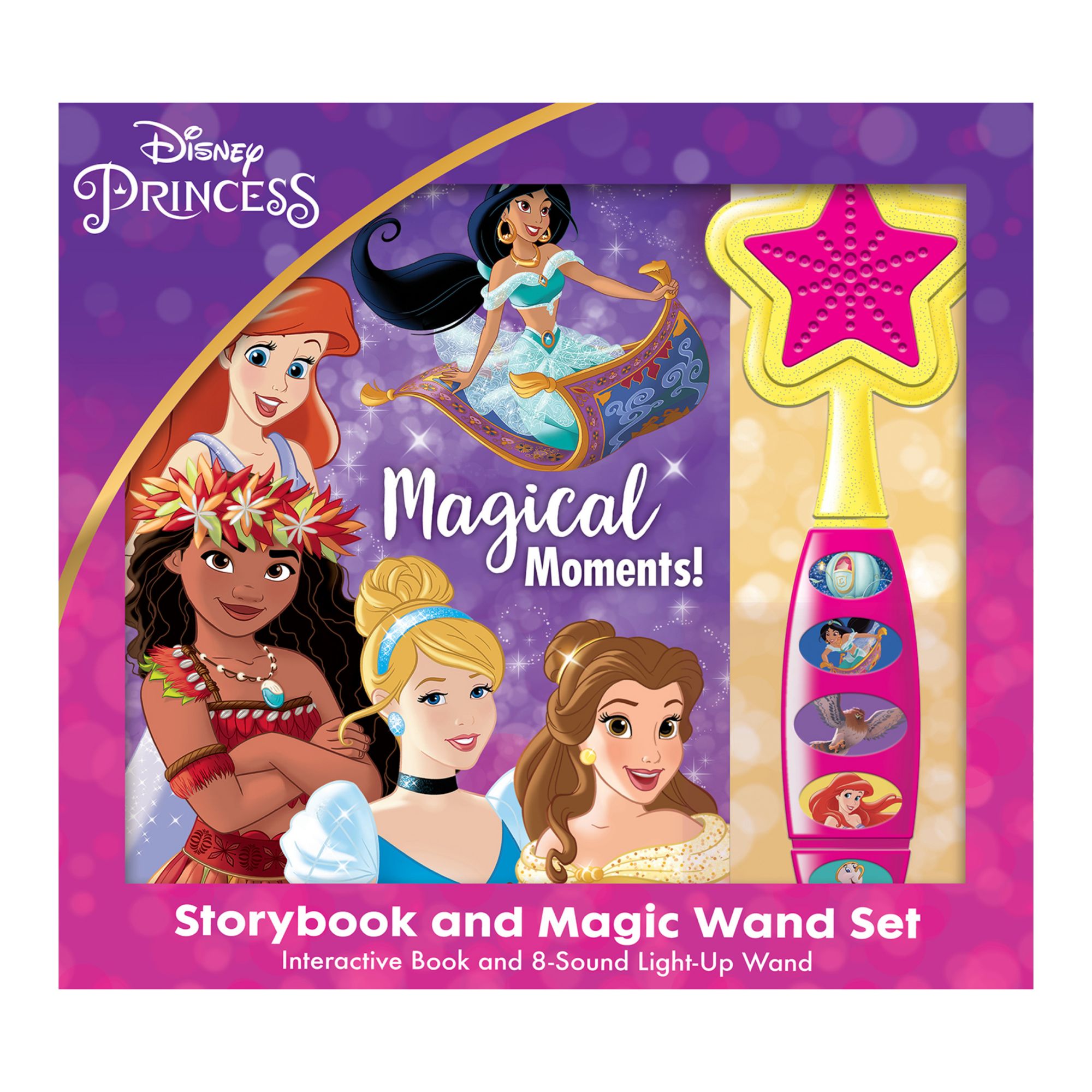 Disney Princess: Magical Moments! Storybook and Magic Wand Sound Book ...