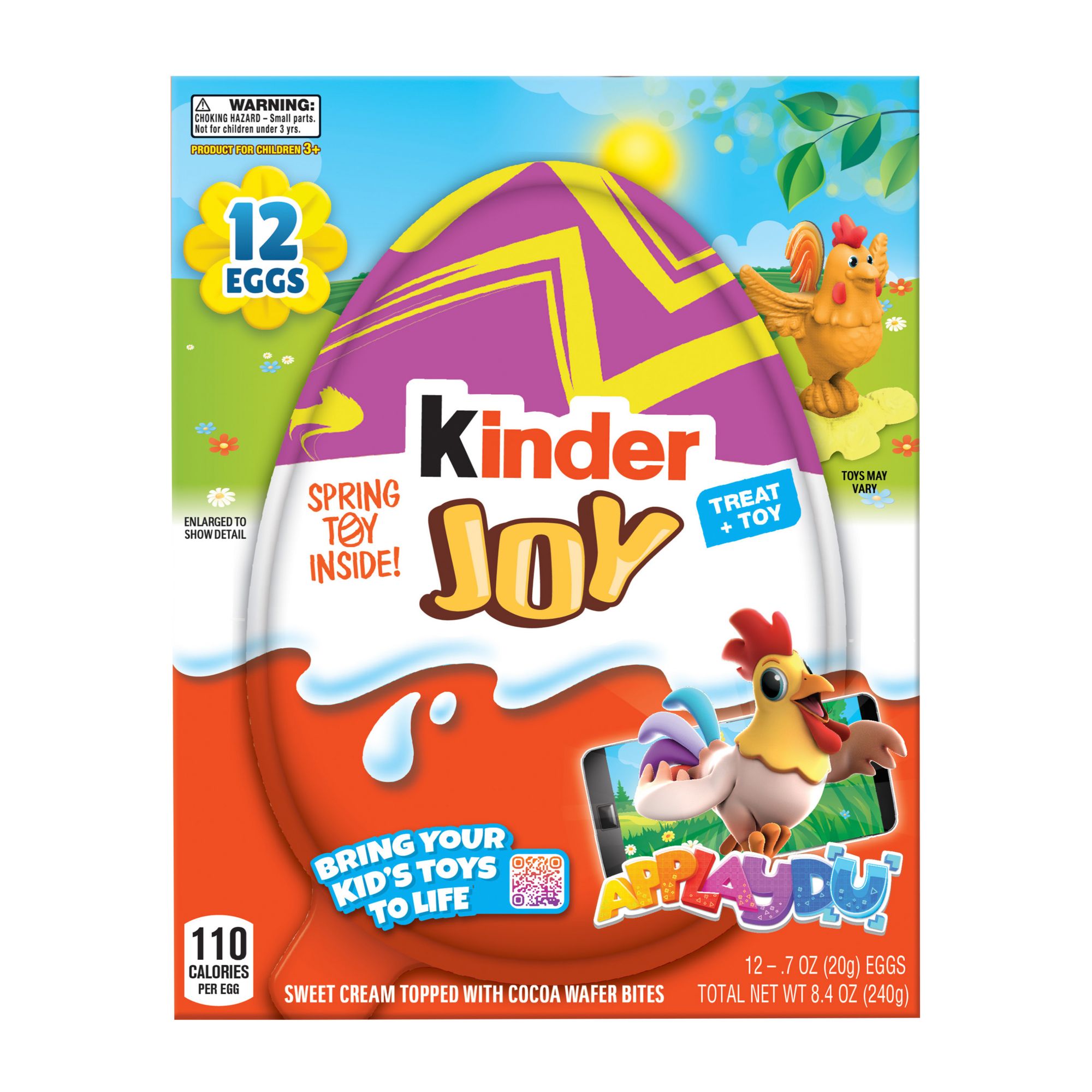 Kinder Joy Spring Chocolate Eggs - 12 Count | BJ's Wholesale Club