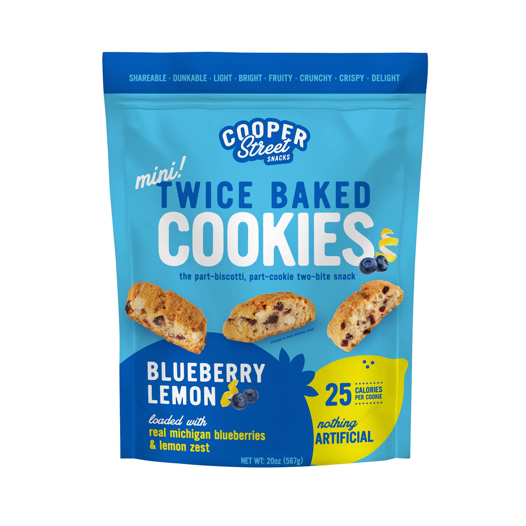 Cooper Street Blueberry Lemon Twice Baked Cookies, 20 oz. | BJ's ...