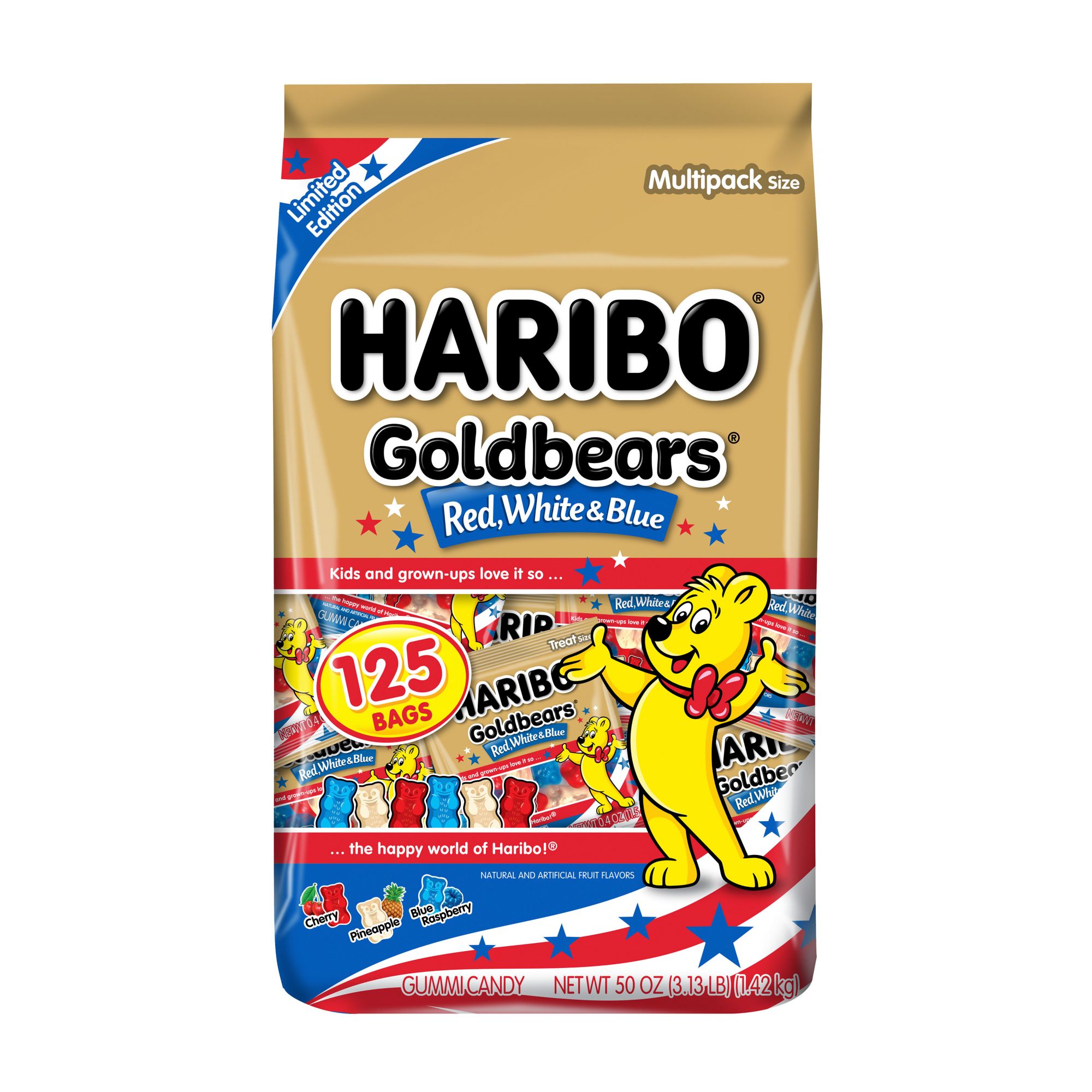 Haribo Goldbears Red White, & Blue Treat Bags | BJ's Wholesale Club