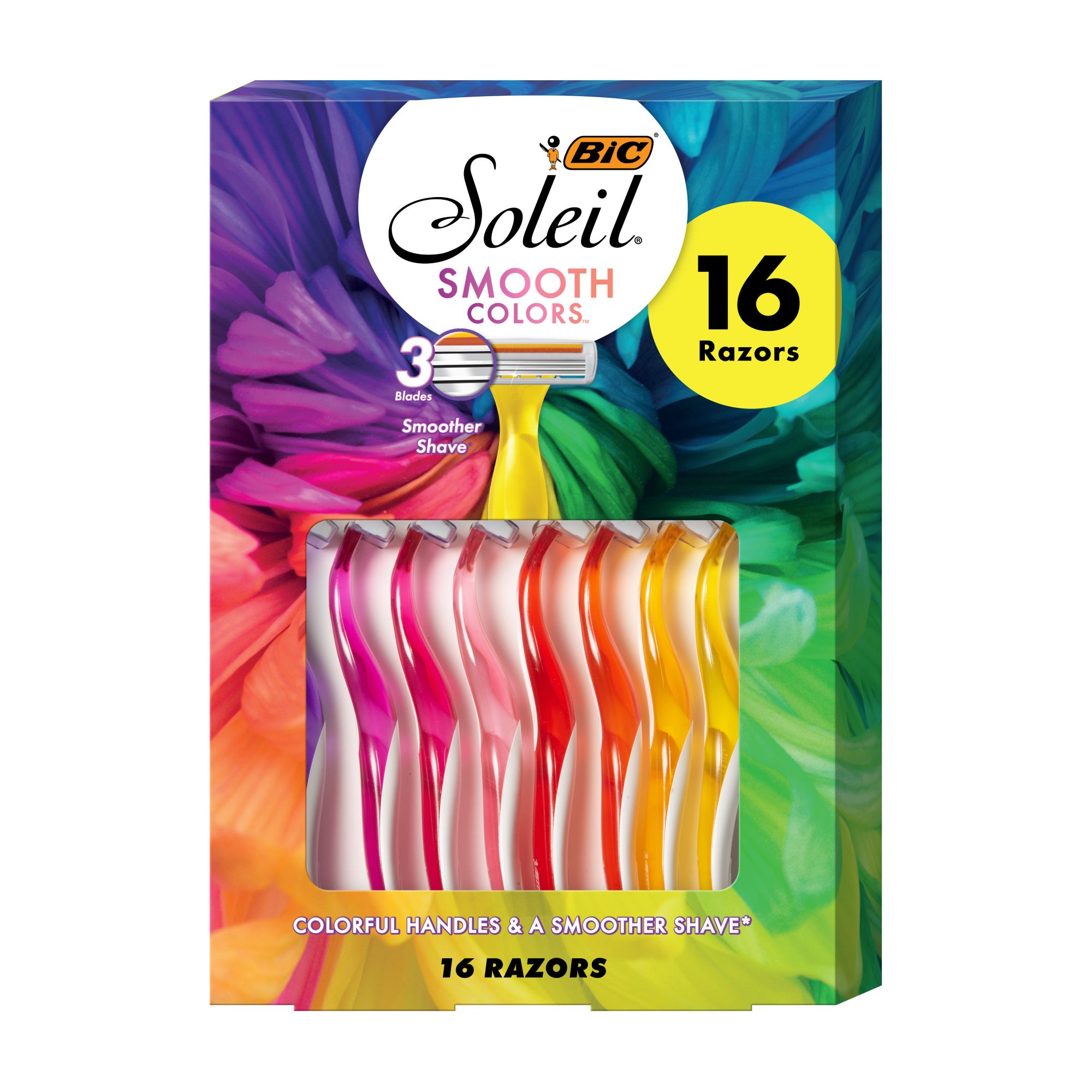 BIC Soleil Color Collection Women s Razors 16 ct