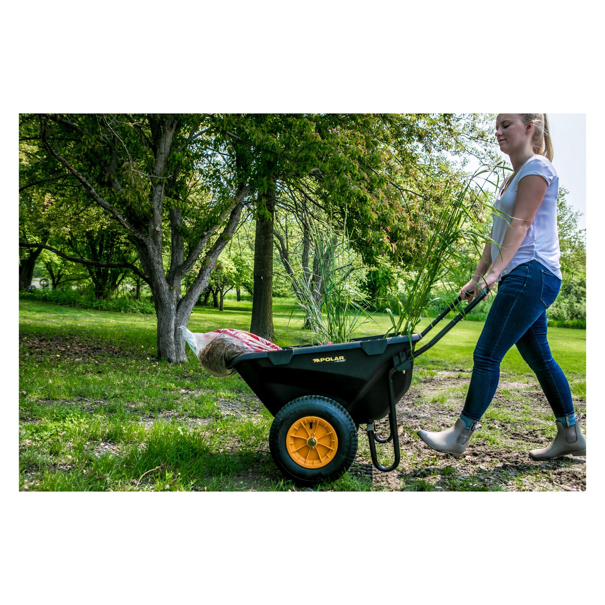 Polar 7 cu.-ft. Cub Cart - Black | BJ's Wholesale Club