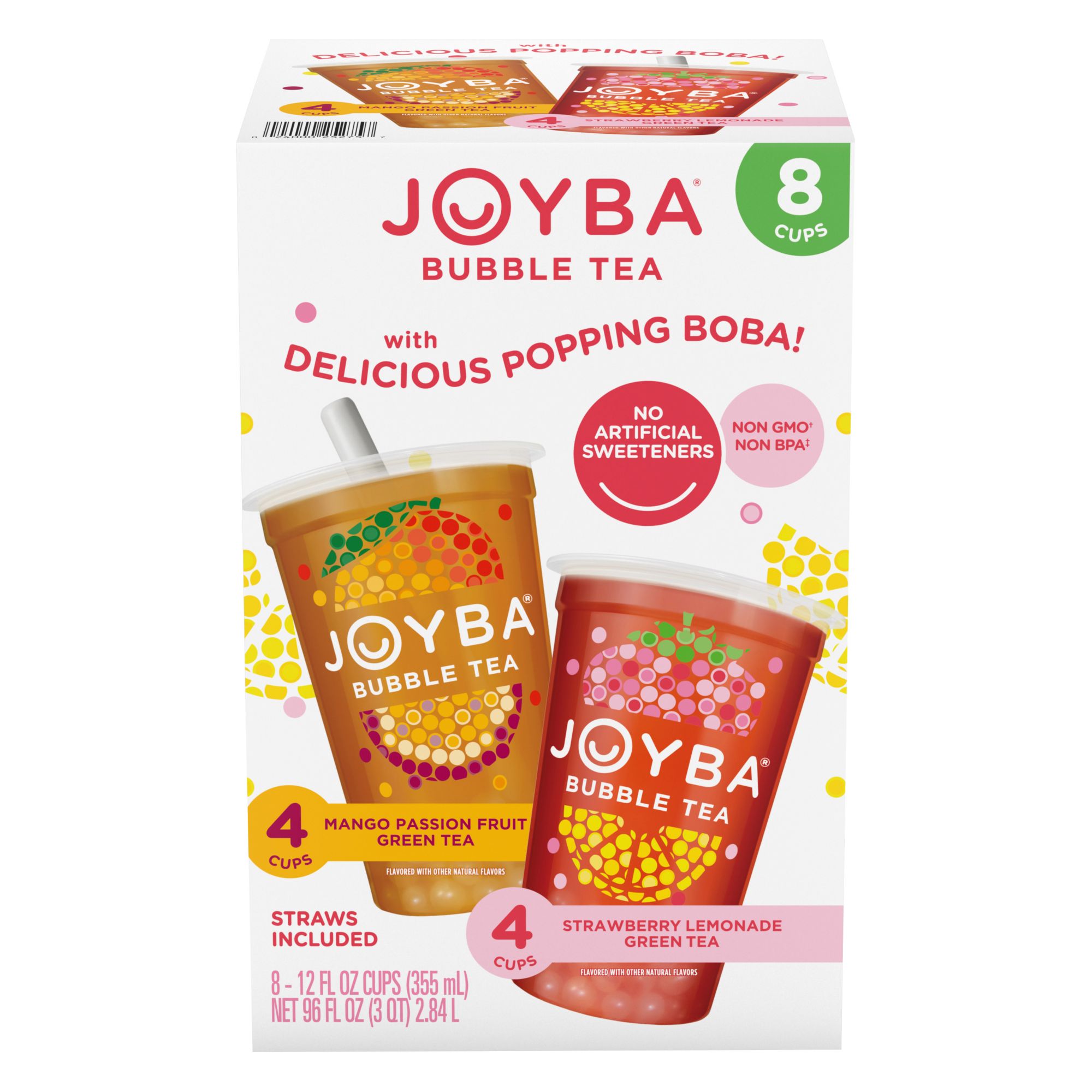 Joyba Bubble Tea Variety Pack, 8 ct./12 oz. | BJ's Wholesale Club