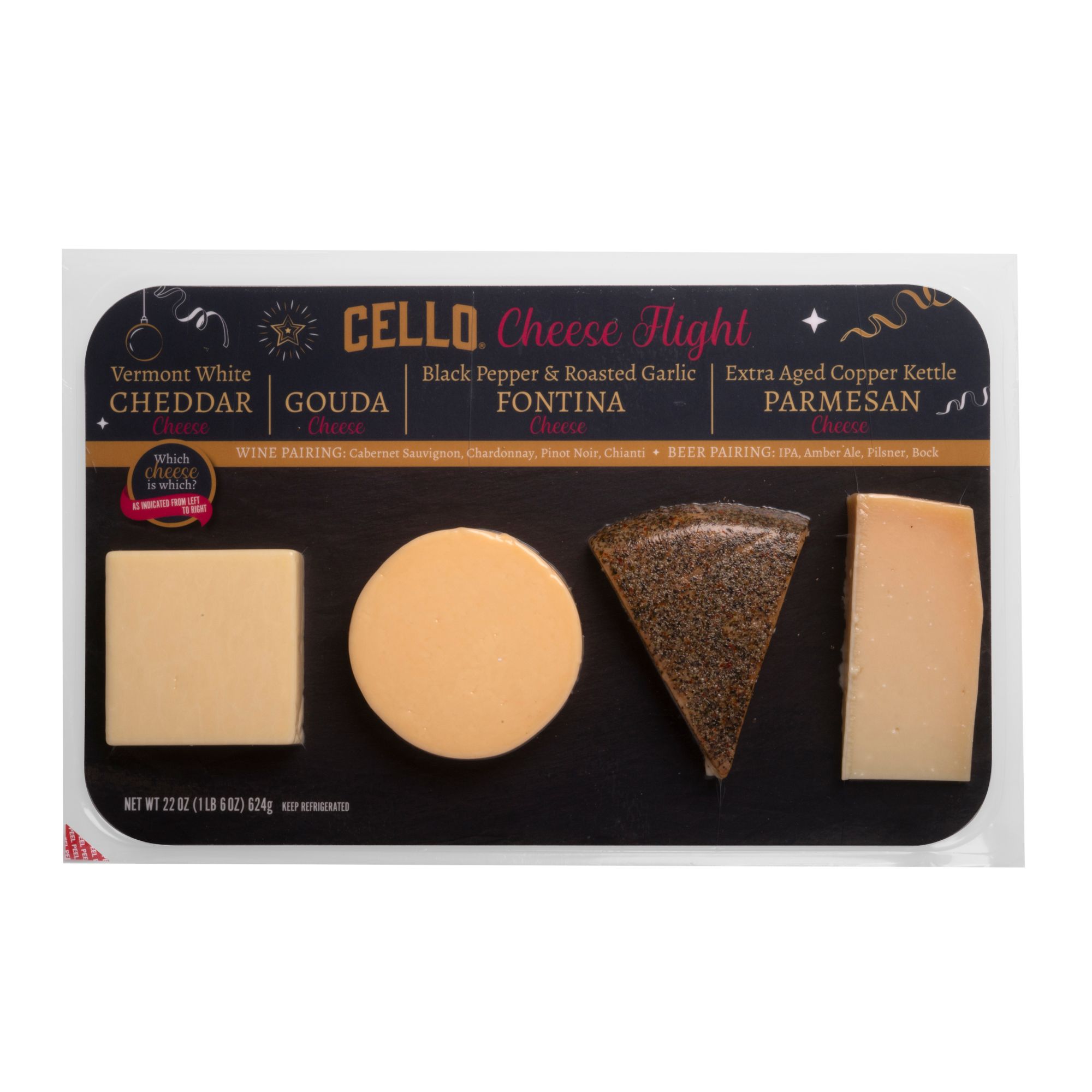 Celebrate the Holidays with Cello Cheese Flight | BJ's Wholesale Club