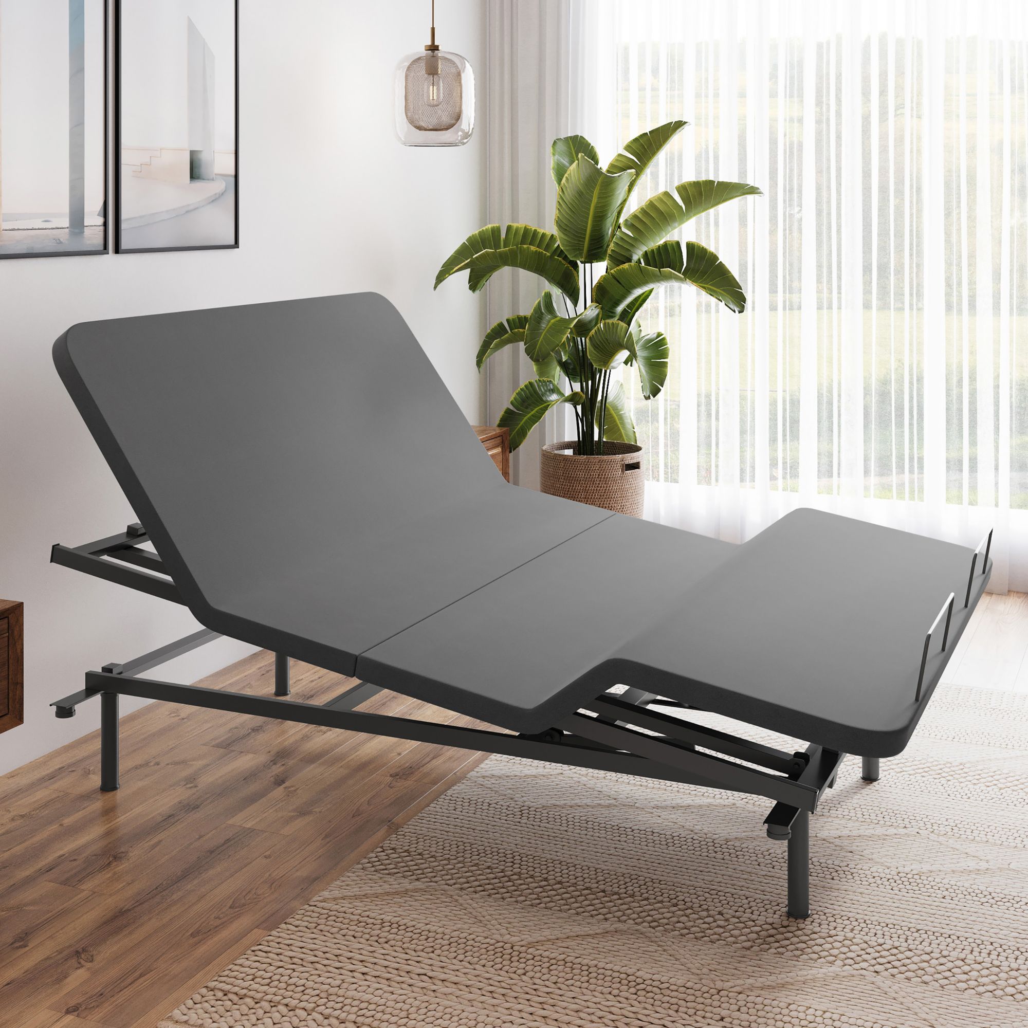 Boyd Sleep Body Incline Adjustable Bed Frame with Power Base for Side ...