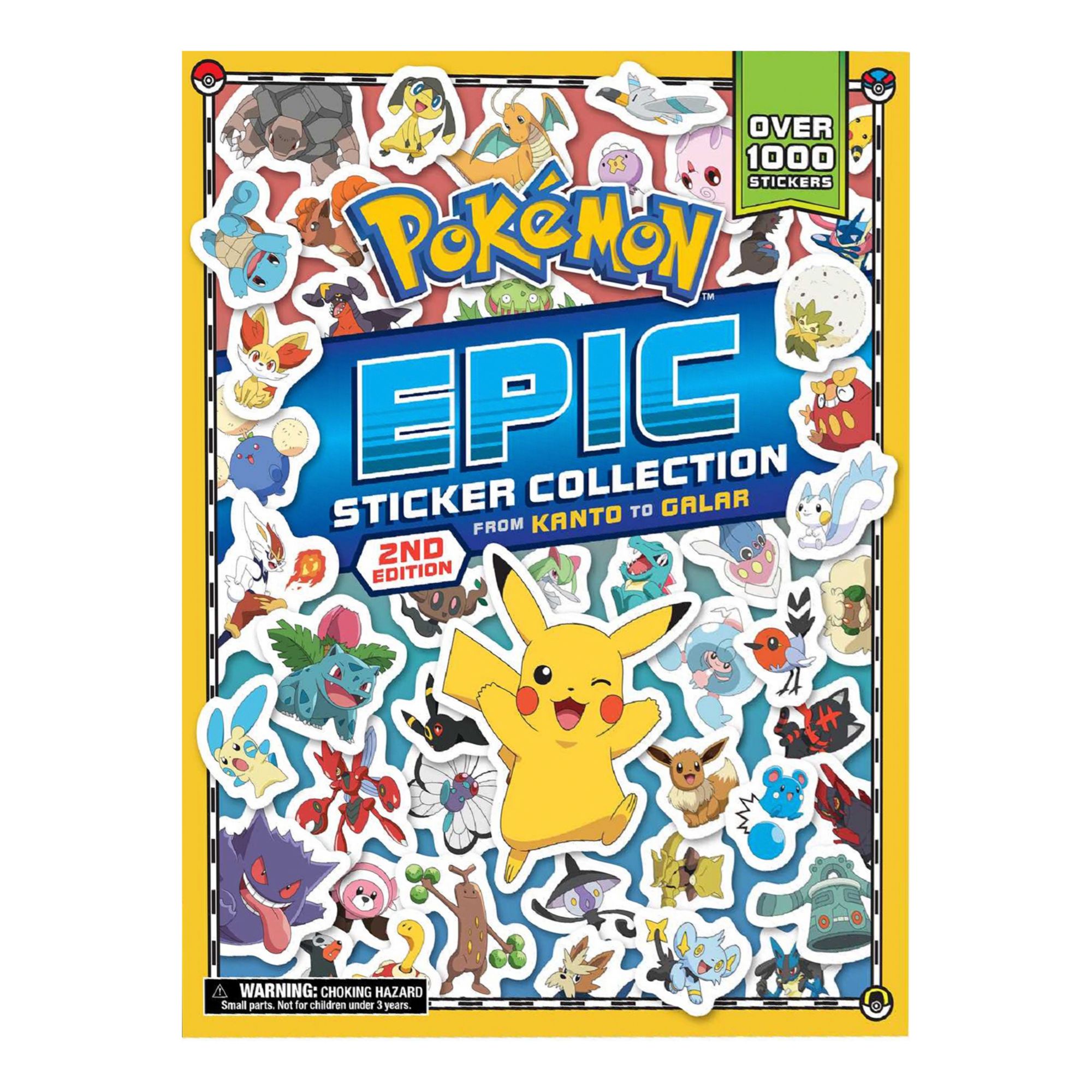 Pokémon Epic Sticker Collection 2nd Edition: From Kanto to Galar | BJ's ...