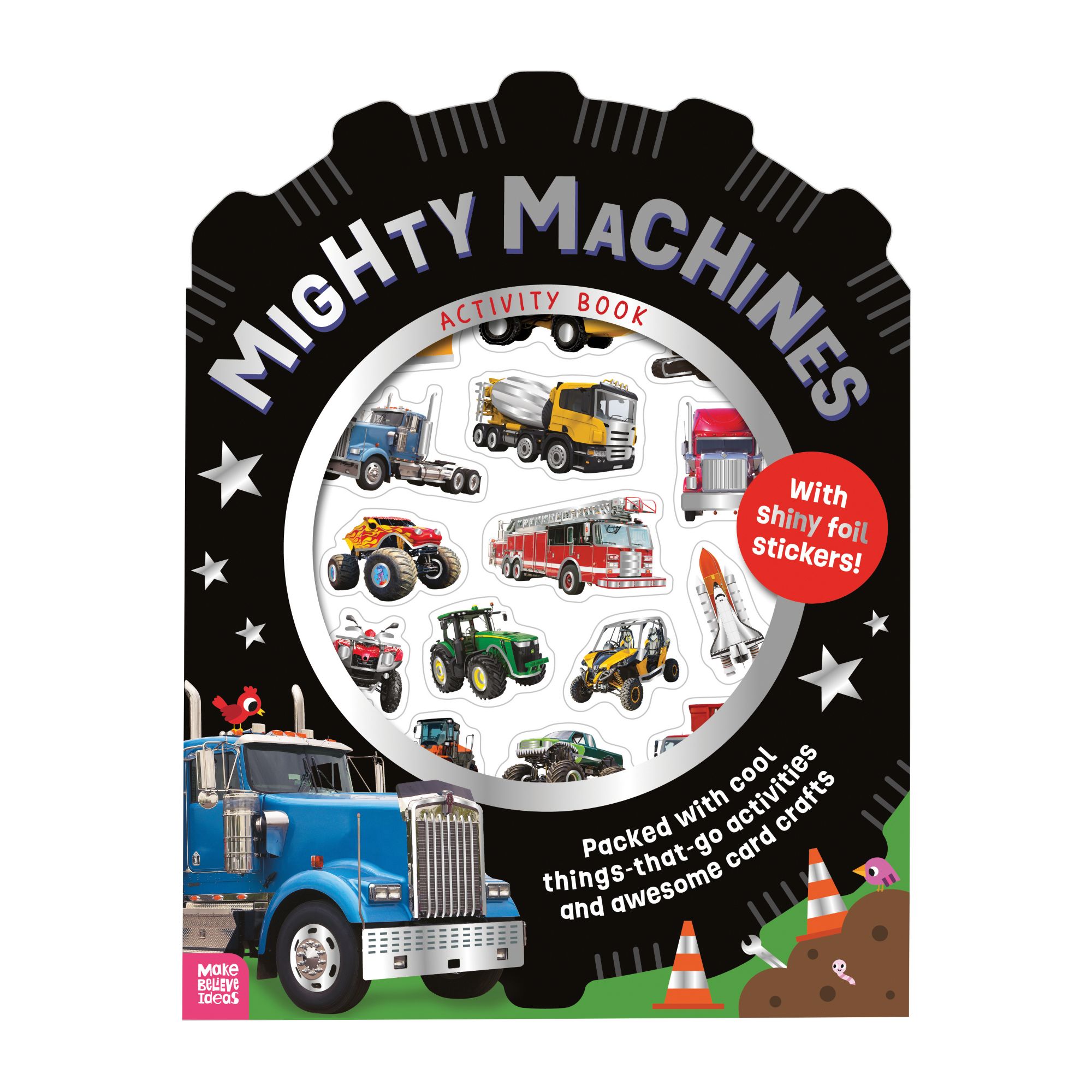 Mighty Machines Activity Book | BJ's Wholesale Club