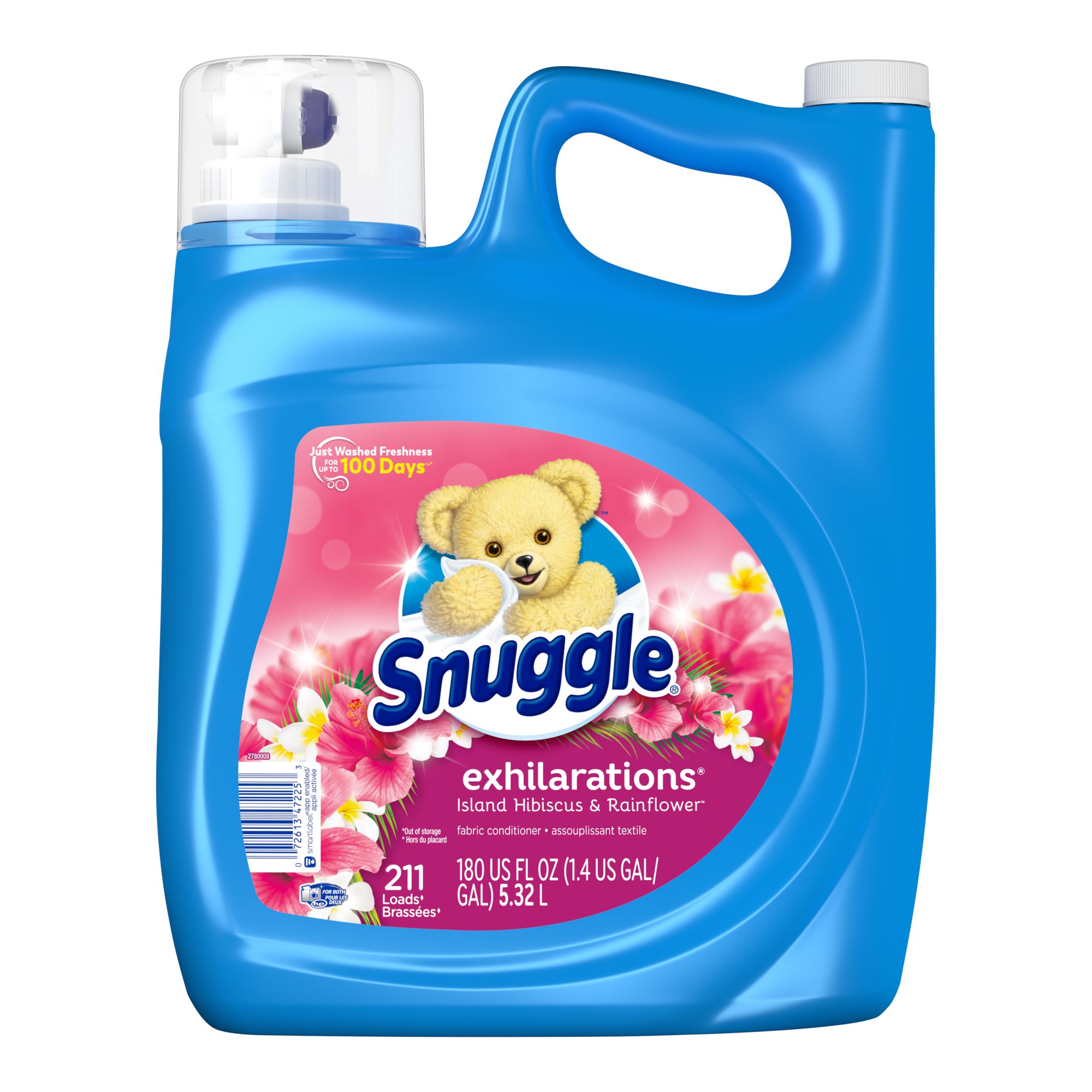 Snuggle Exhilarations Hibiscus & Rainflower Fabric Conditioner | BJ's ...