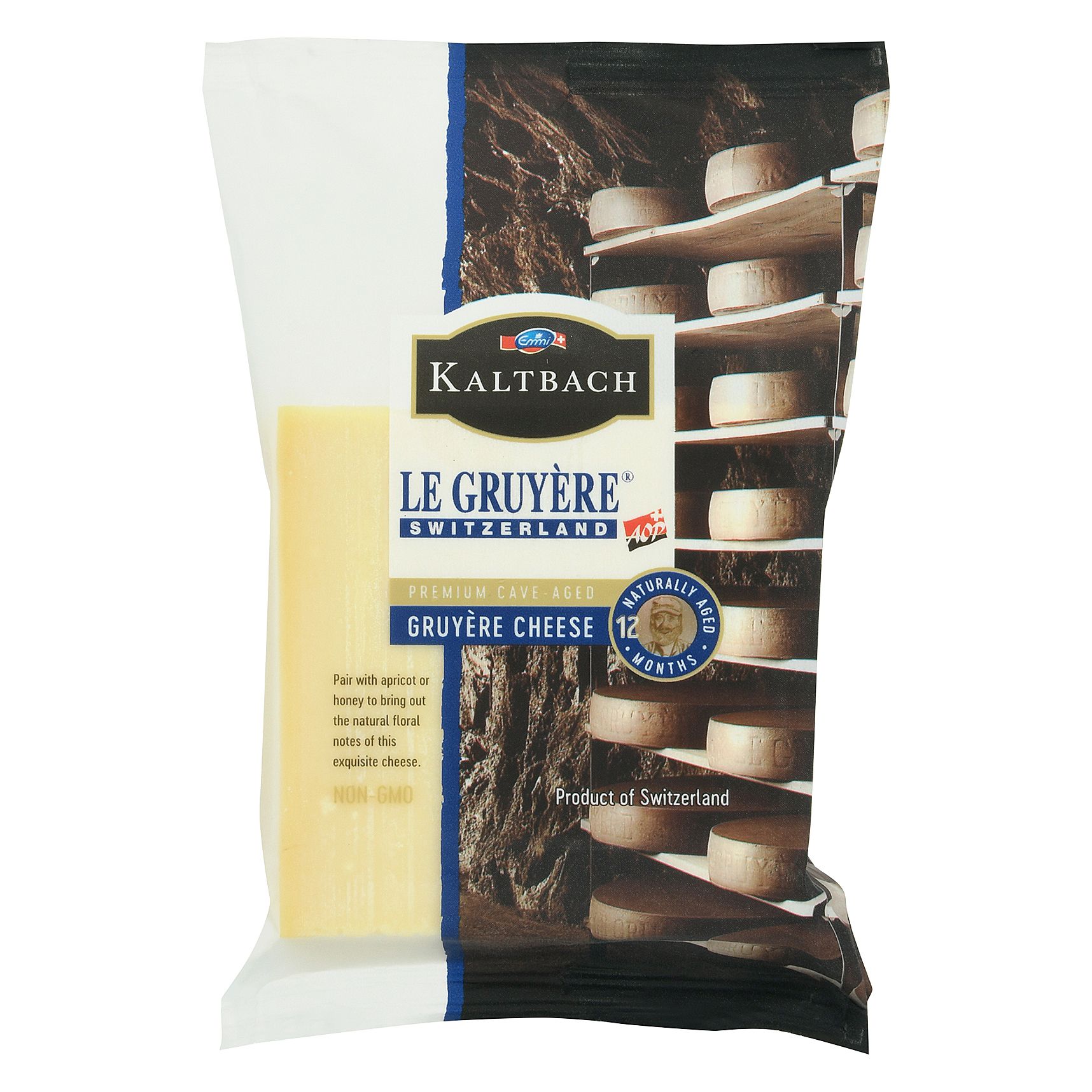 Kaltbach Cave-Aged Le Gruyere Cheese, 0.83-1.5 lbs. | BJ's Wholesale Club