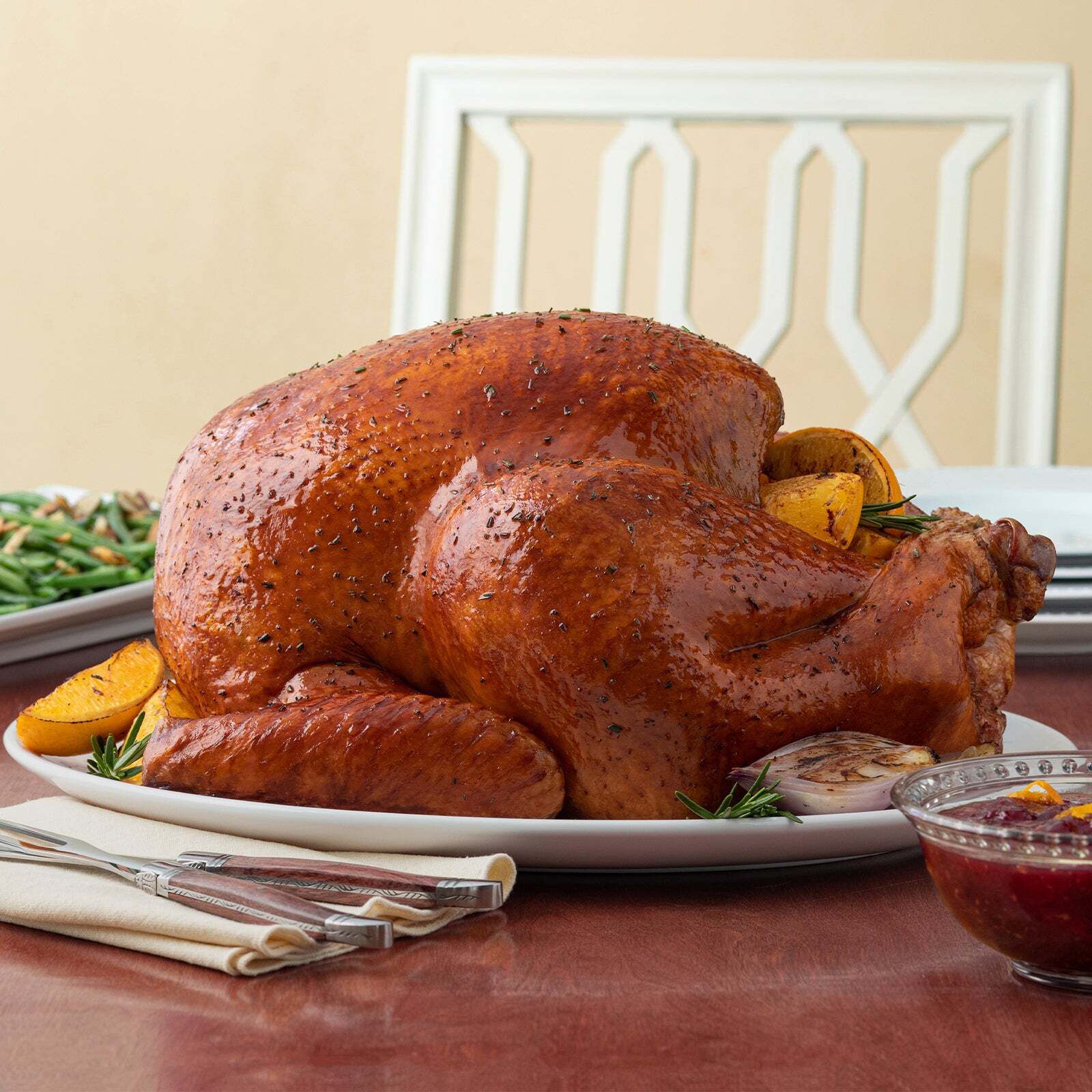 Herb and Citrus Butter Roasted Whole Turkey Recipe | Blog | BJ's ...
