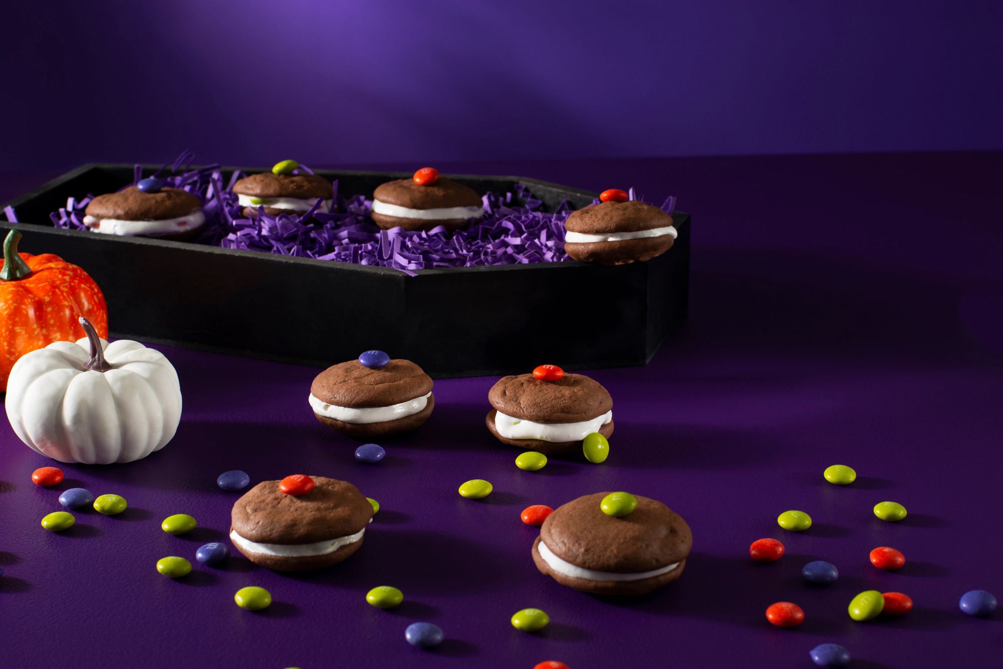 M&M'S Monster Mash Whoopie Pies Recipe | Blog | BJ's Wholesale Club