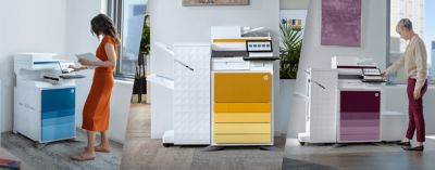 HP Welcomes Office Workers Back with Stylish, Intelligent Printers