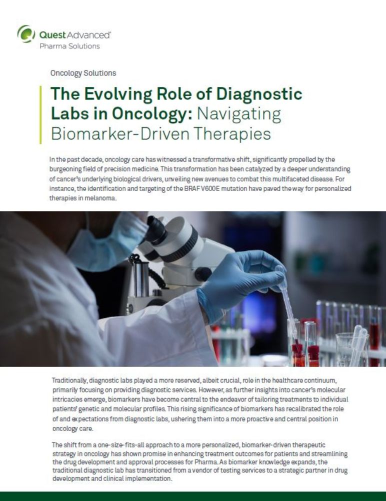 Whitepaper - Oncology | Quest Diagnostics