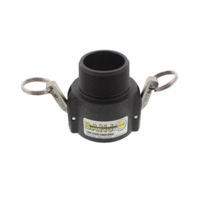 Banjo 200B Female Coupler With Male Thread 502030 - Shoup