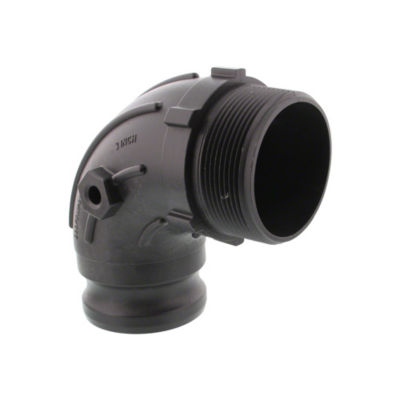 300FSW90 90˚ Male Sweep Adapter With Male Thread 503636 - Shoup