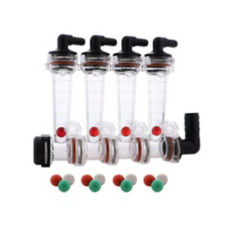 Wilger 3/8" 1 Column Manifold Flow Monitor 504451 - Shoup