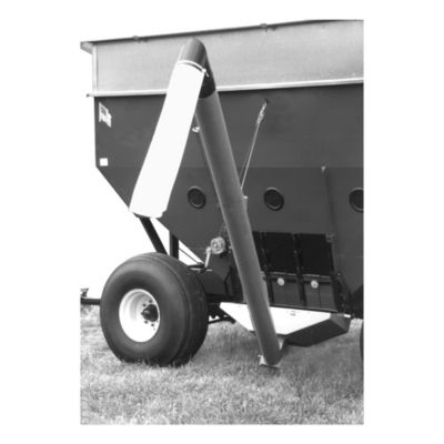 6" x 14' Hydraulic Auger With Poly Cupped Flighting 714PS - Shoup